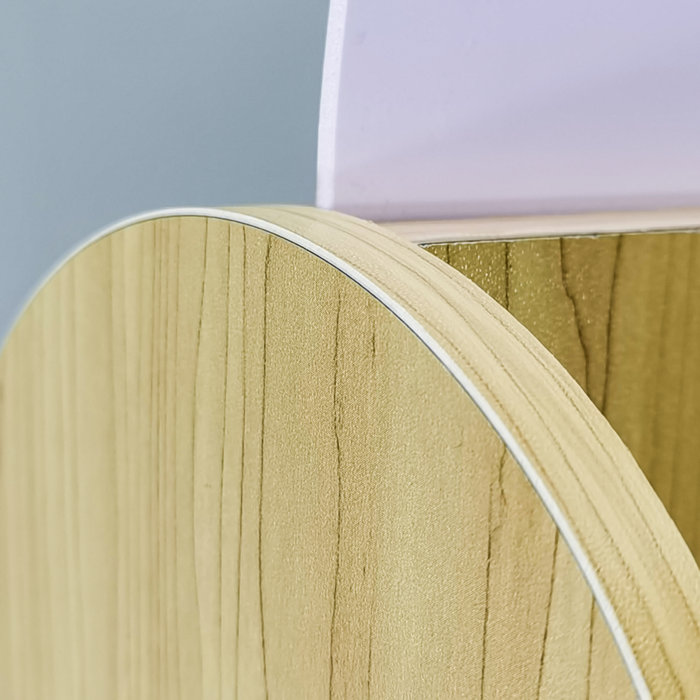 FixtureDisplays Double Sided Slatwall Rotating Display Wood Floor ...