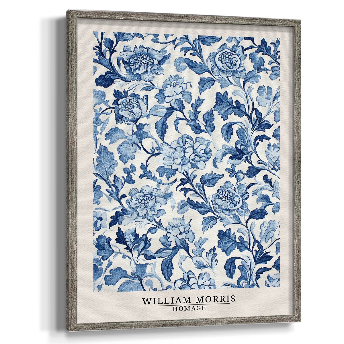 Astoria Grand WM MORRIS Series DCIII Framed Print - Solid Wood | Wayfair