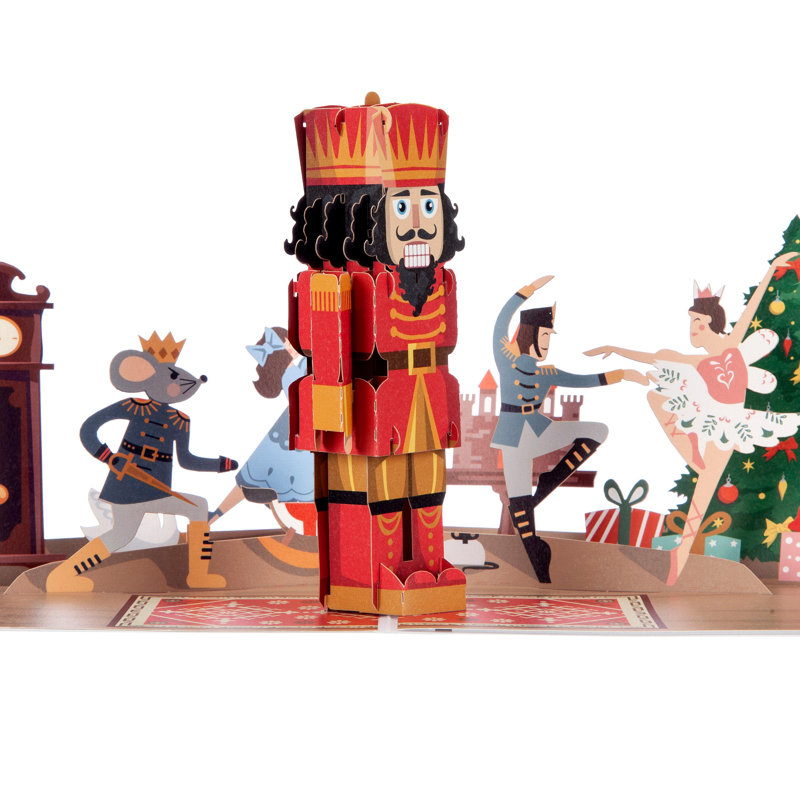 Evergreen Enterprises, Inc The Nutcracker Paper Pop Up Card | Wayfair