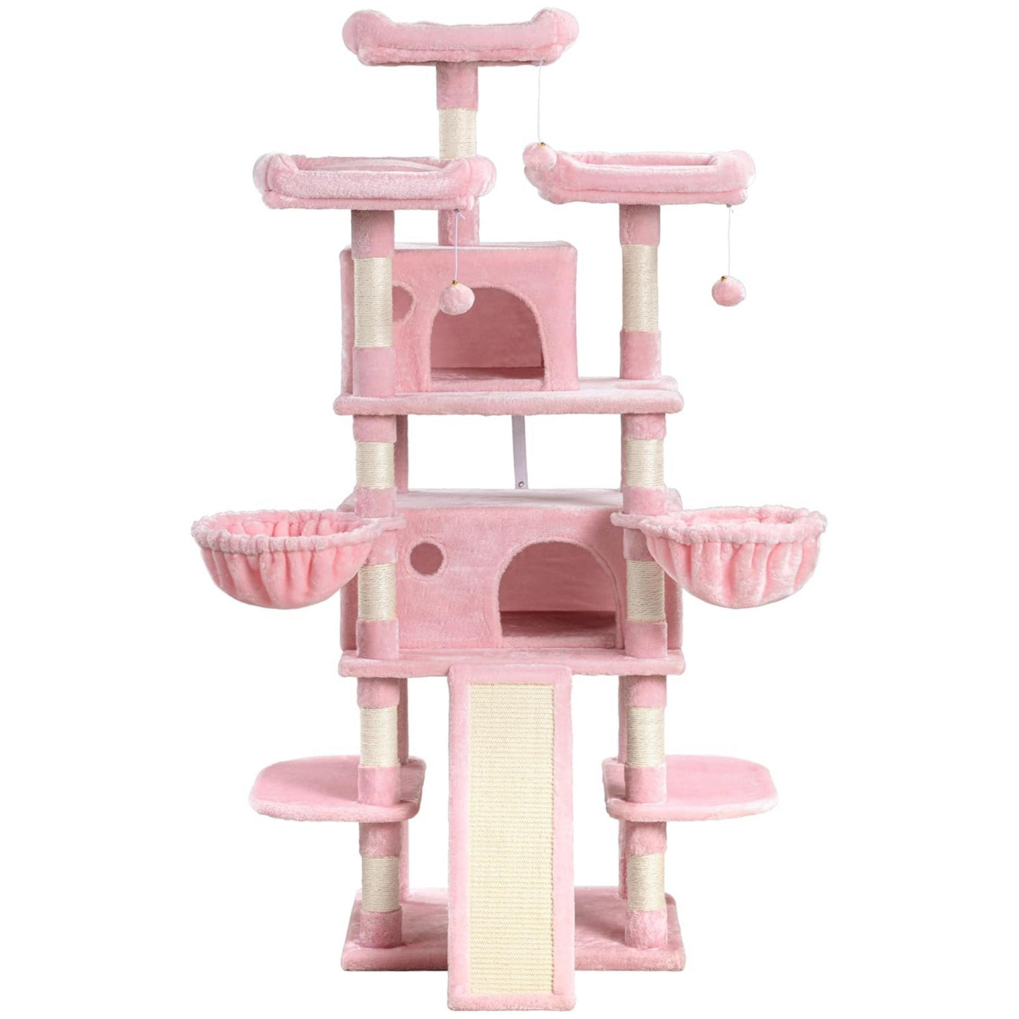 Vishda Apparel 68 Inches Multi-level Large Cat Tree For Large Kitties ...