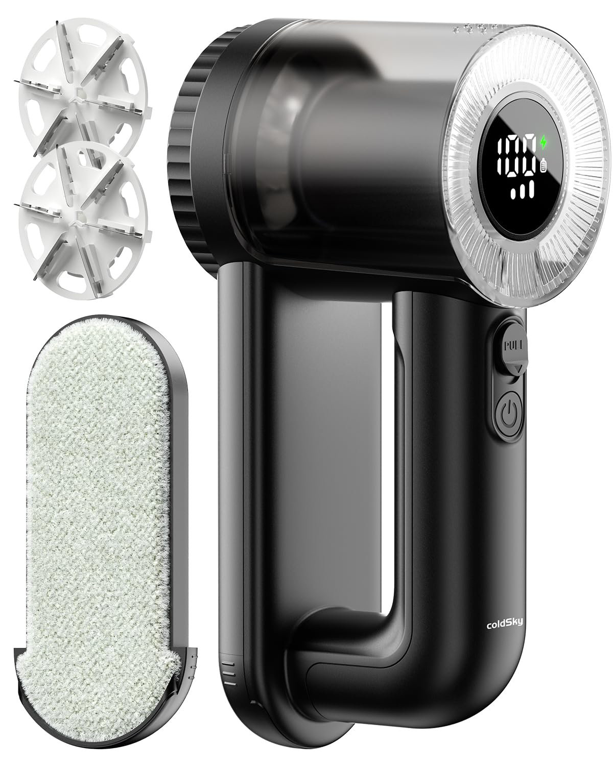 Fashion Finesse Electric Fabric Shaver & Lint Remover, Rechargeable ...