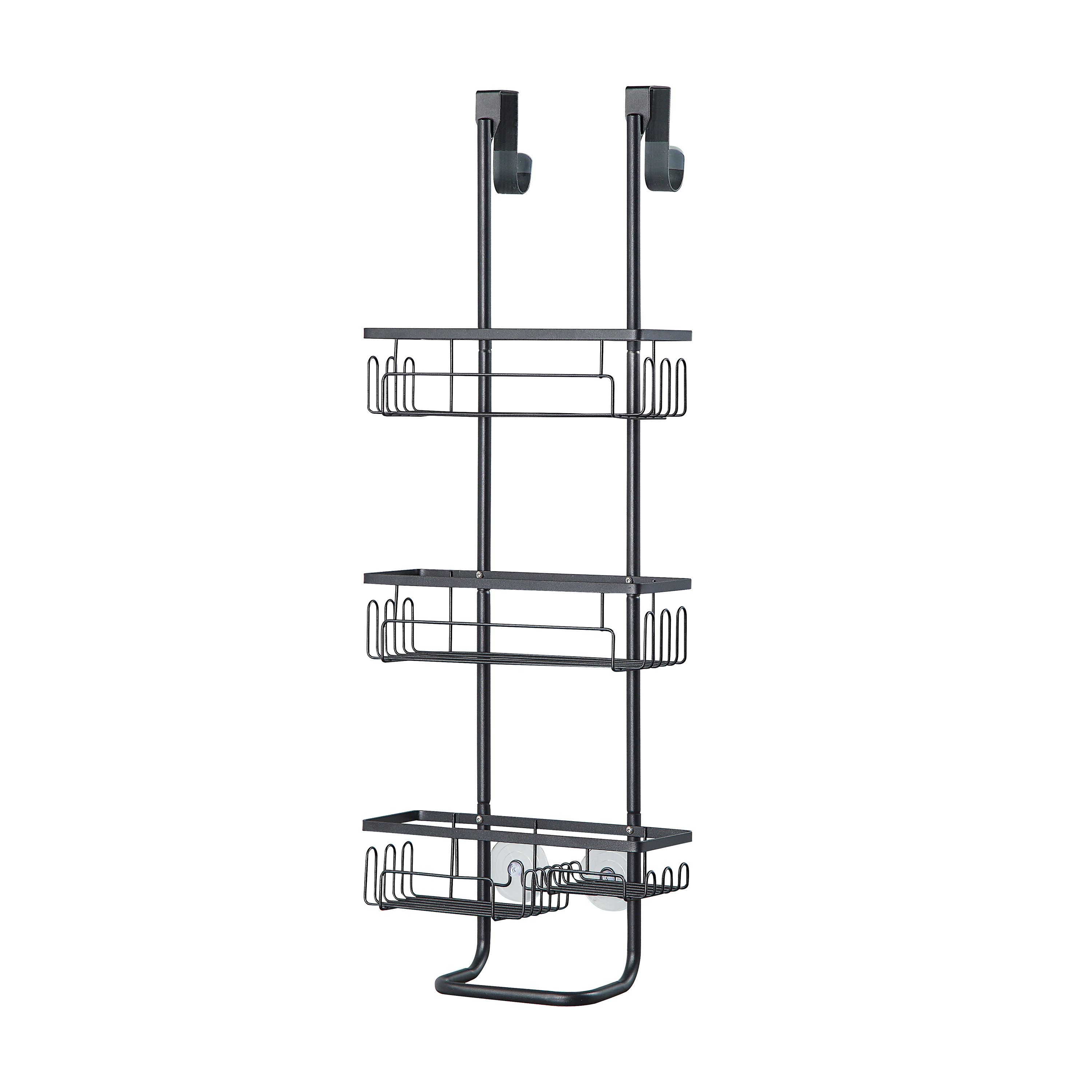 Rebrilliant Classic Metal Over Door Hanging Bathroom Shower Caddy ...