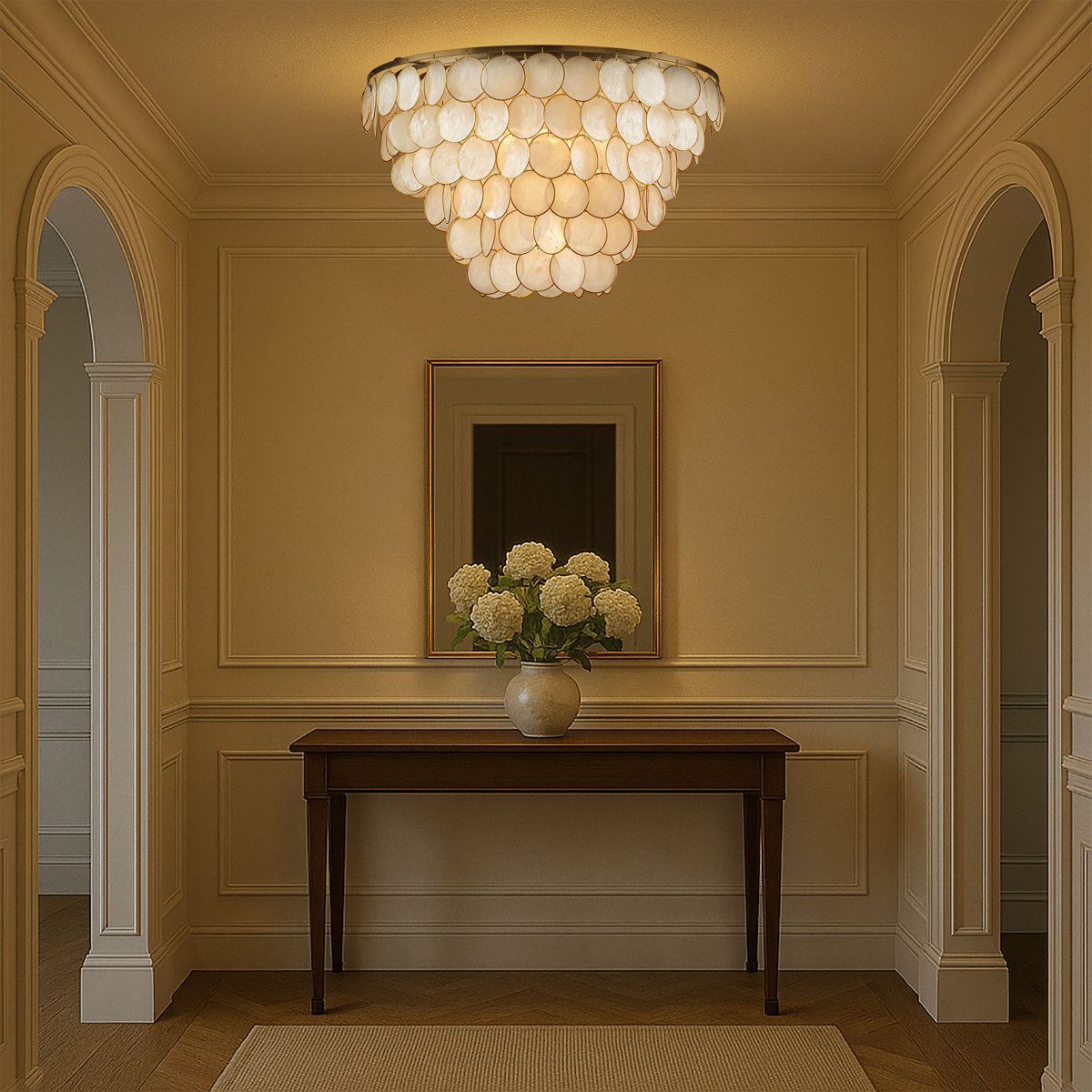 Rosecliff Heights Wf: 5-light 24'' Wide Modern Coastal Aged Bronze ...