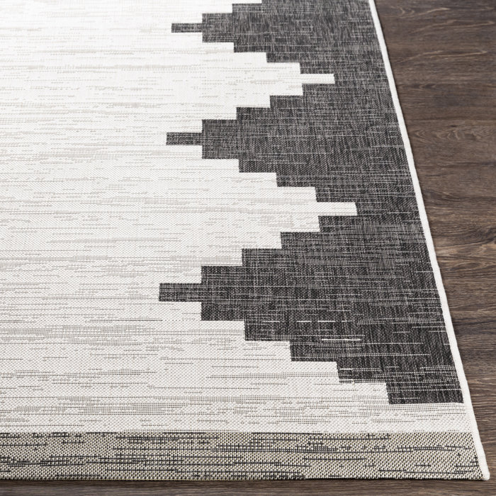 AllModern Mortimer Machine Woven Indoor/Outdoor Rug & Reviews | Wayfair