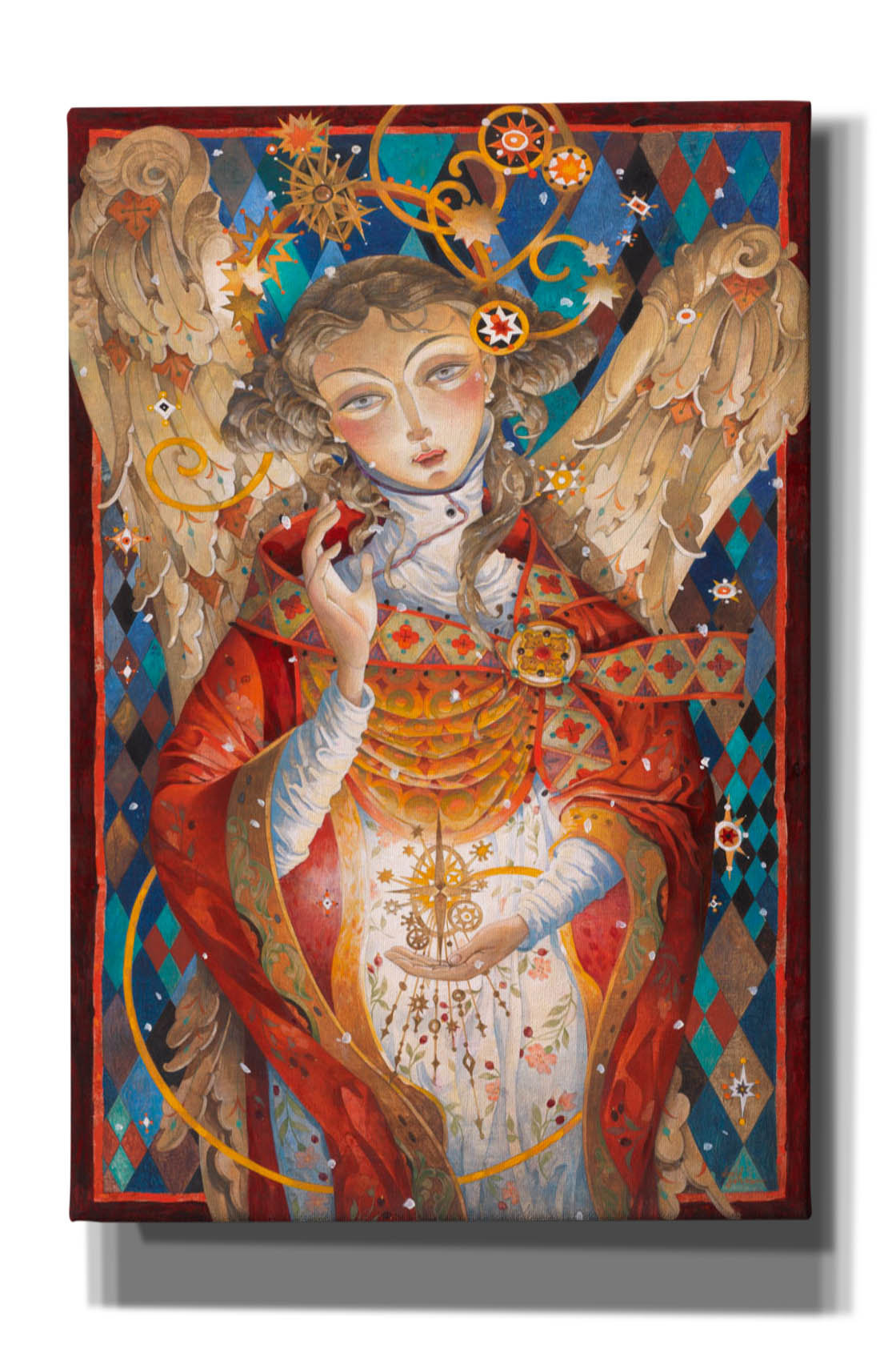 Charlton Home® 'Winter Angel' by David Galchutt Canvas Wall Art | Wayfair