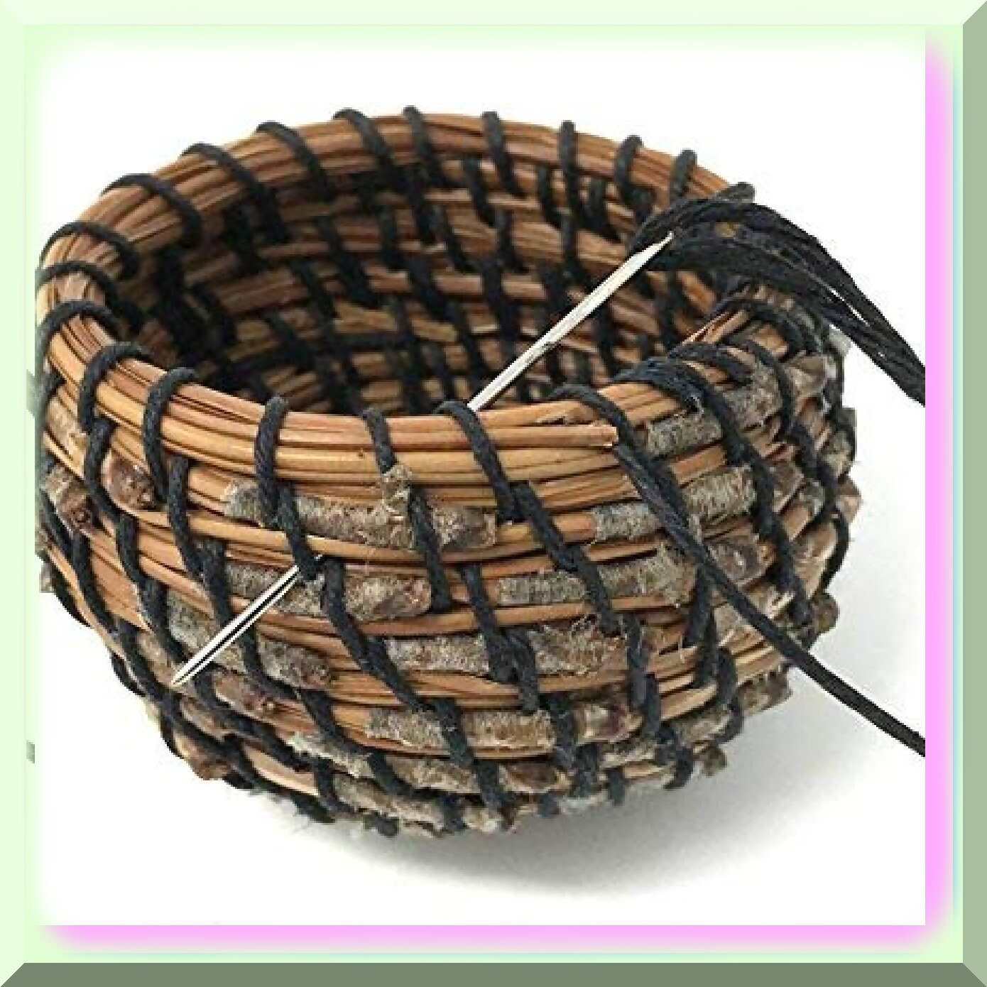 Pacific Funds Beginner's Pine Needle Basket Weaving Kit with Supplies ...