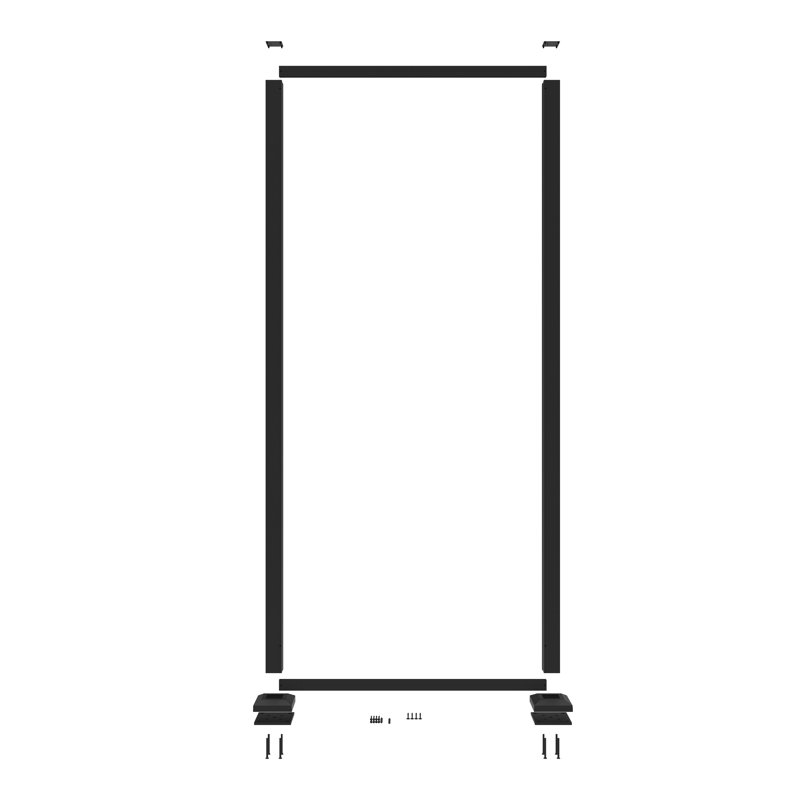 Freestyle 3'x6' Vertical Decorative Screen Panel Frame Kit & Reviews ...