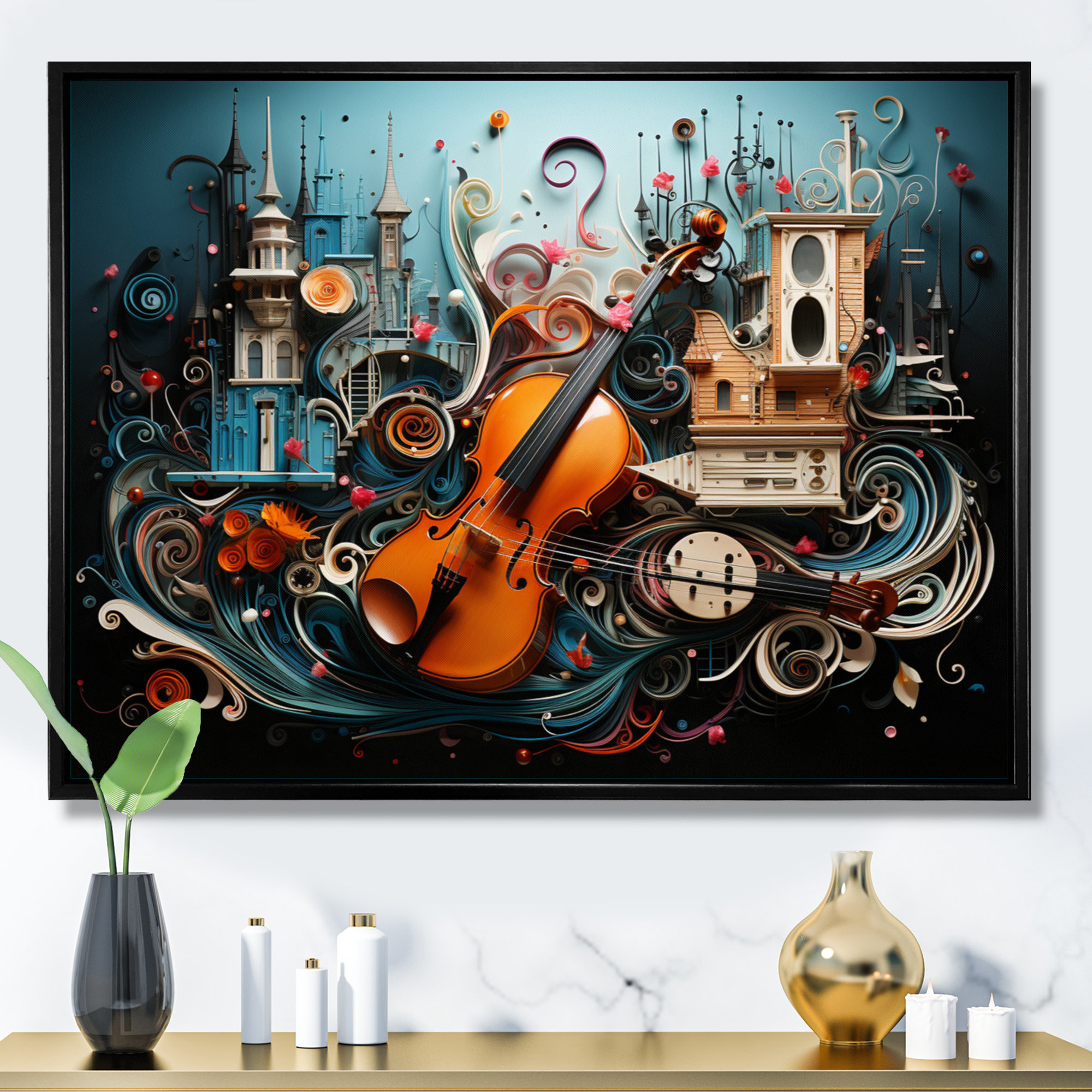 Winston Porter Malaila surréaliste symphonie - impression - Wayfair Canada