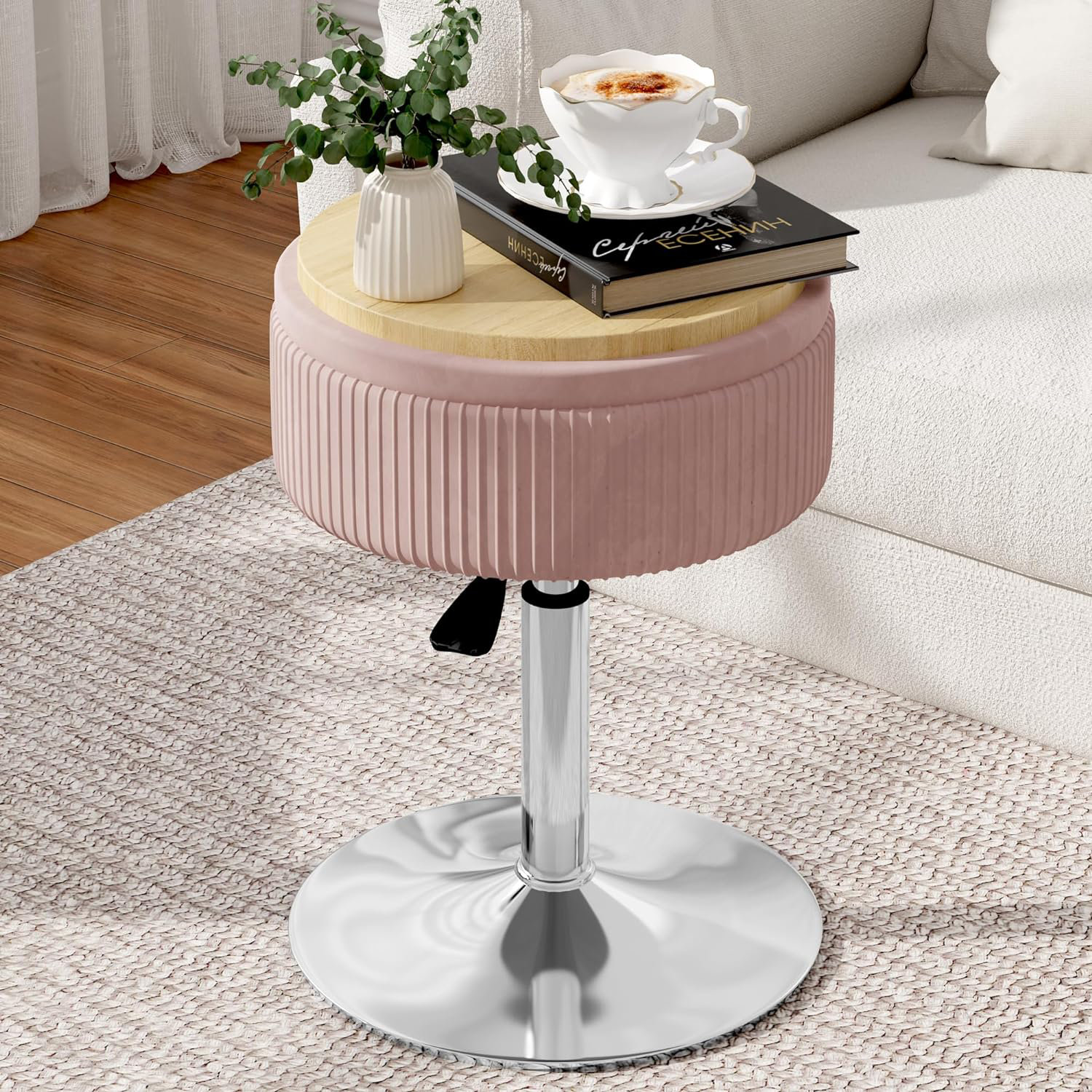 Latitude Run® Jalysa Metal Accent Stool | Wayfair