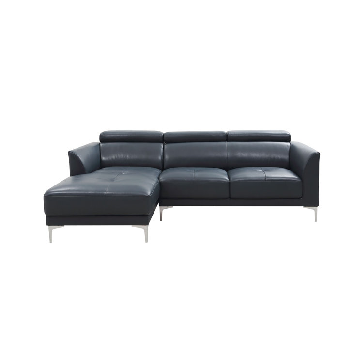 Orren Ellis Purtee Upholstered Sectional & Reviews | Wayfair