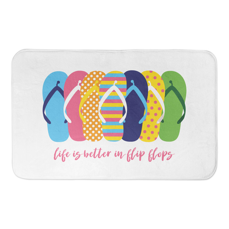 Designs Direct Creative Group Life is Better in Flip Flops NULL | Wayfair