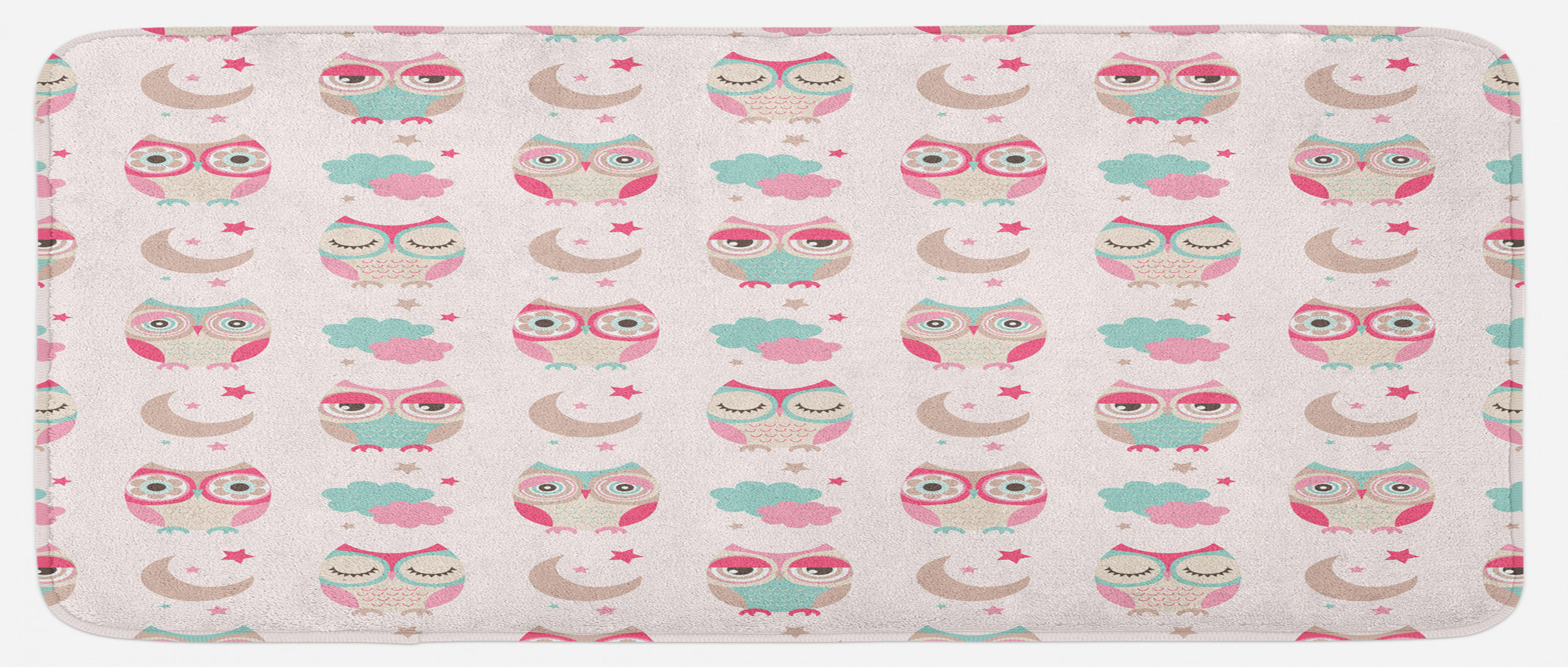 East Urban Home Owls Kitchen Mat | Wayfair