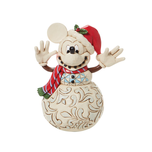 enesco Disney Traditions Mickey Mouse Snowman - Wayfair Canada