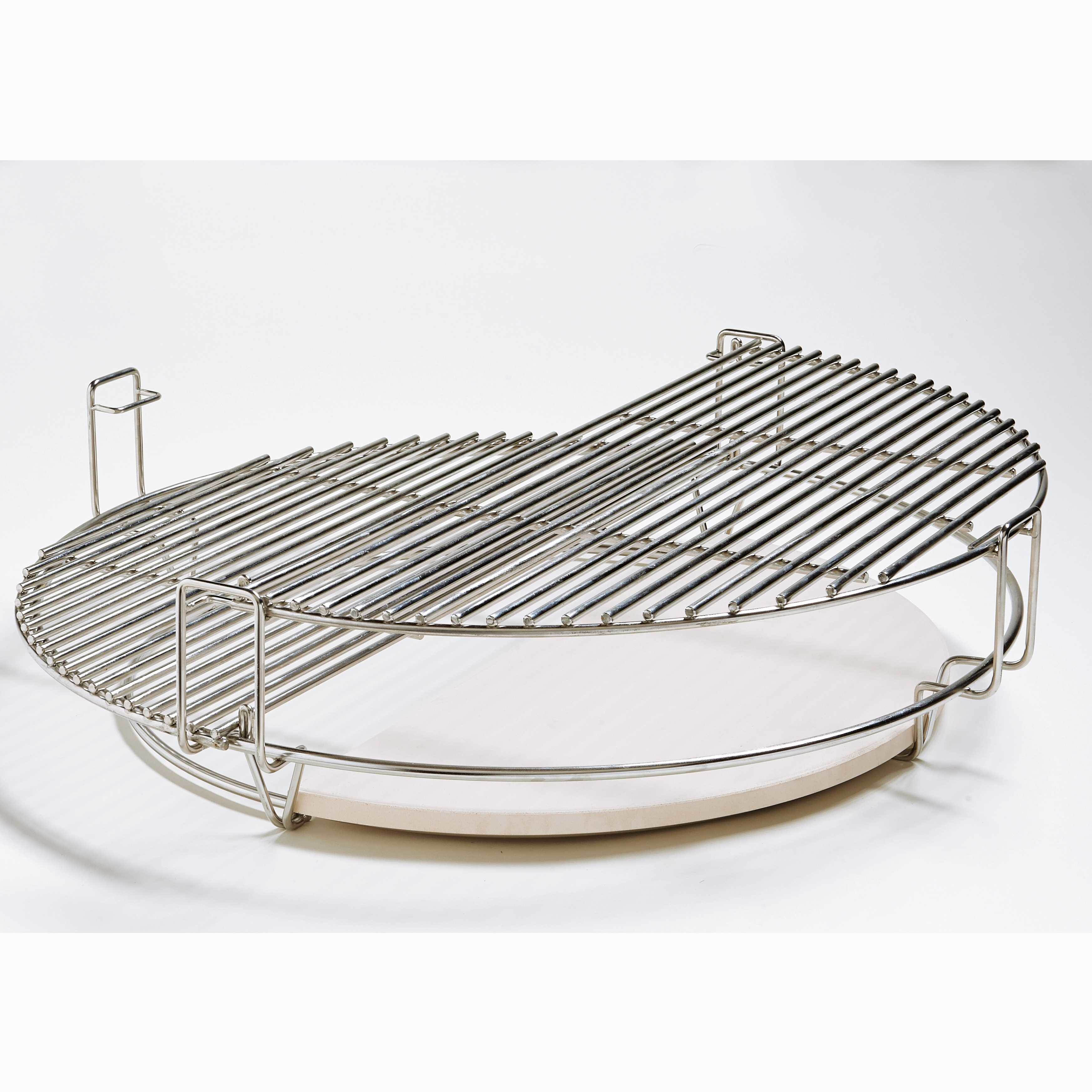 Kamado Joe Half Moon Stainless Steel Grill Rack | Wayfair
