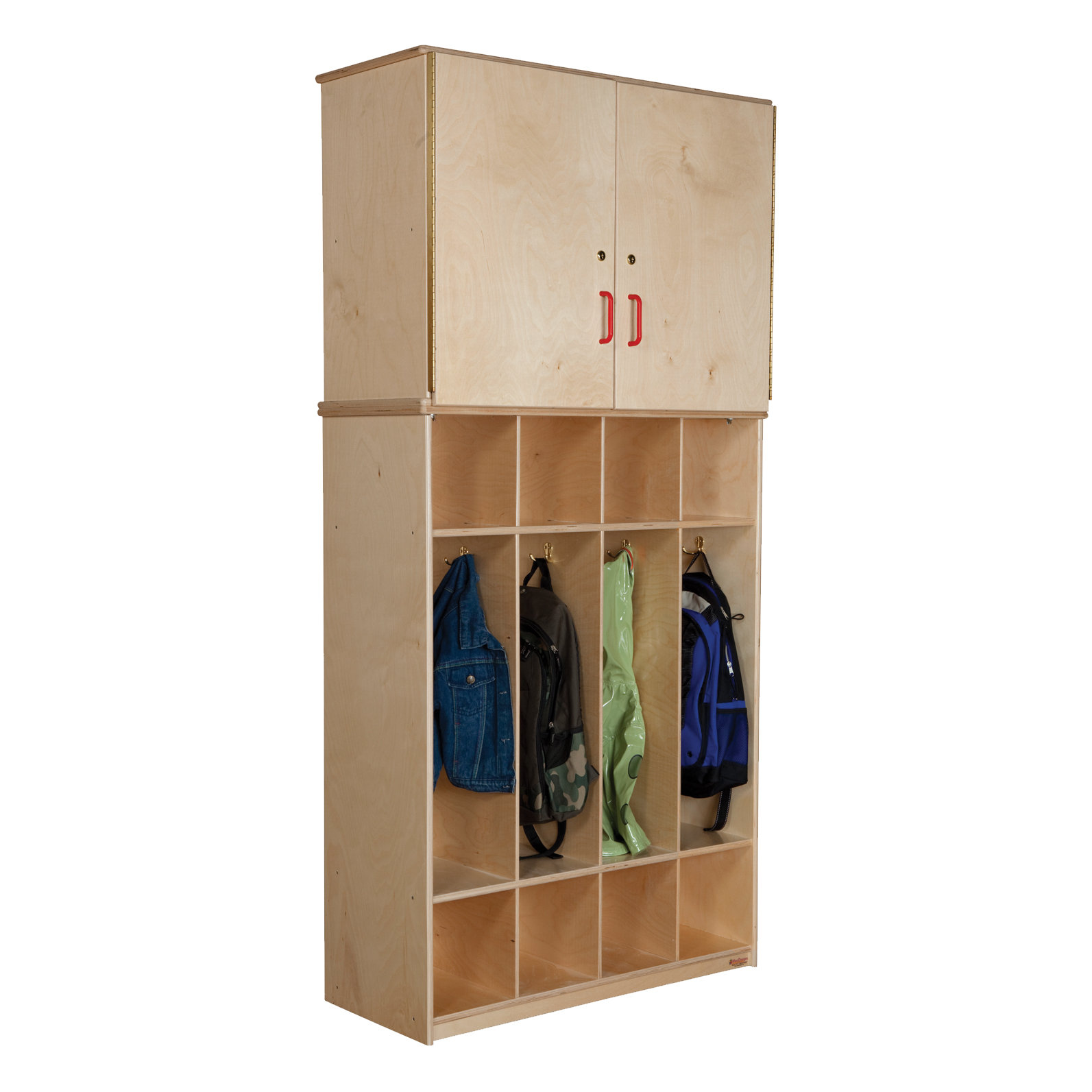 Wood Designs Coat Locker Vertical Storage Cabinet | Wayfair