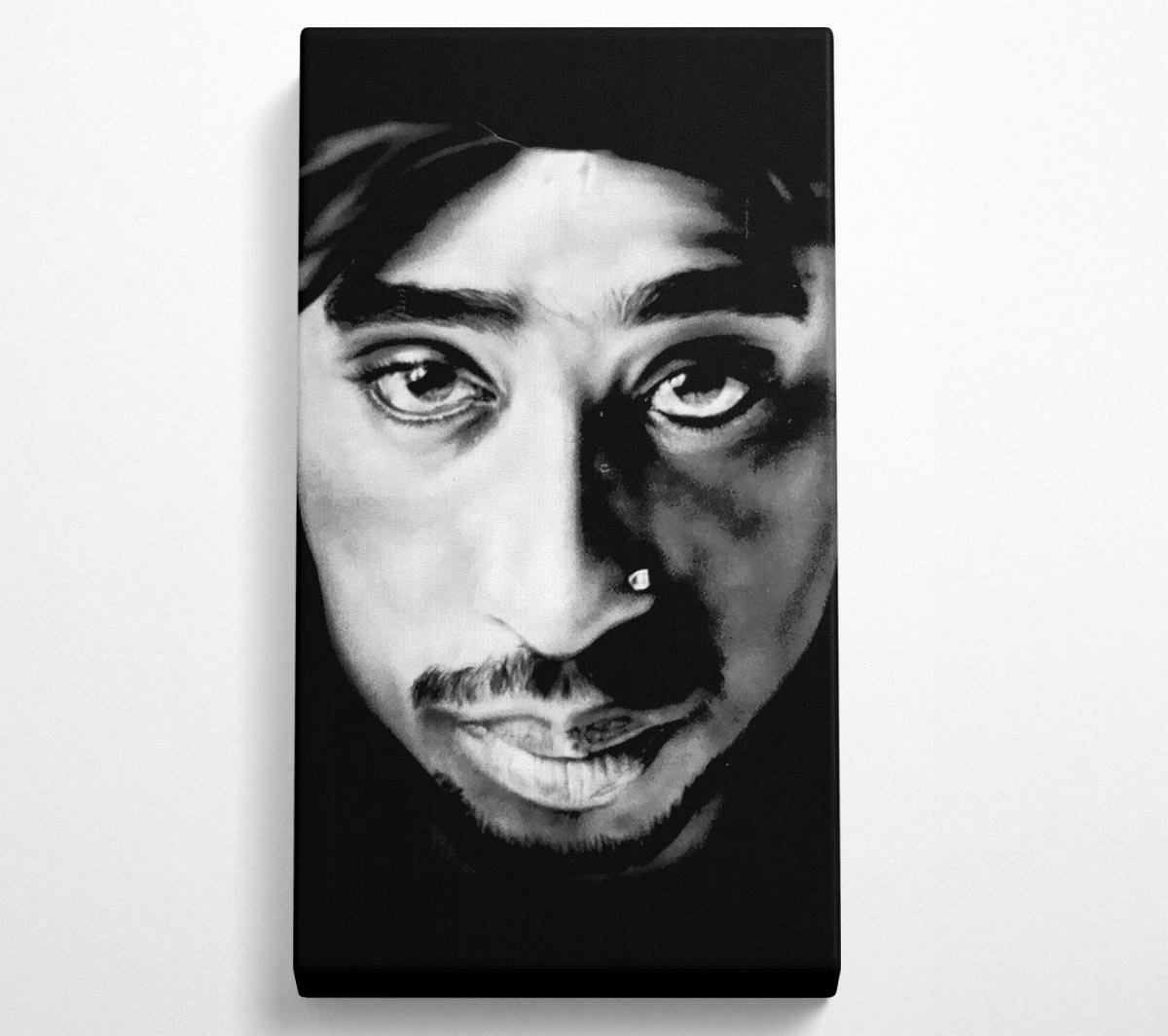 Ebern Designs Tupac Face - Wrapped Canvas Art Prints | Wayfair.co.uk