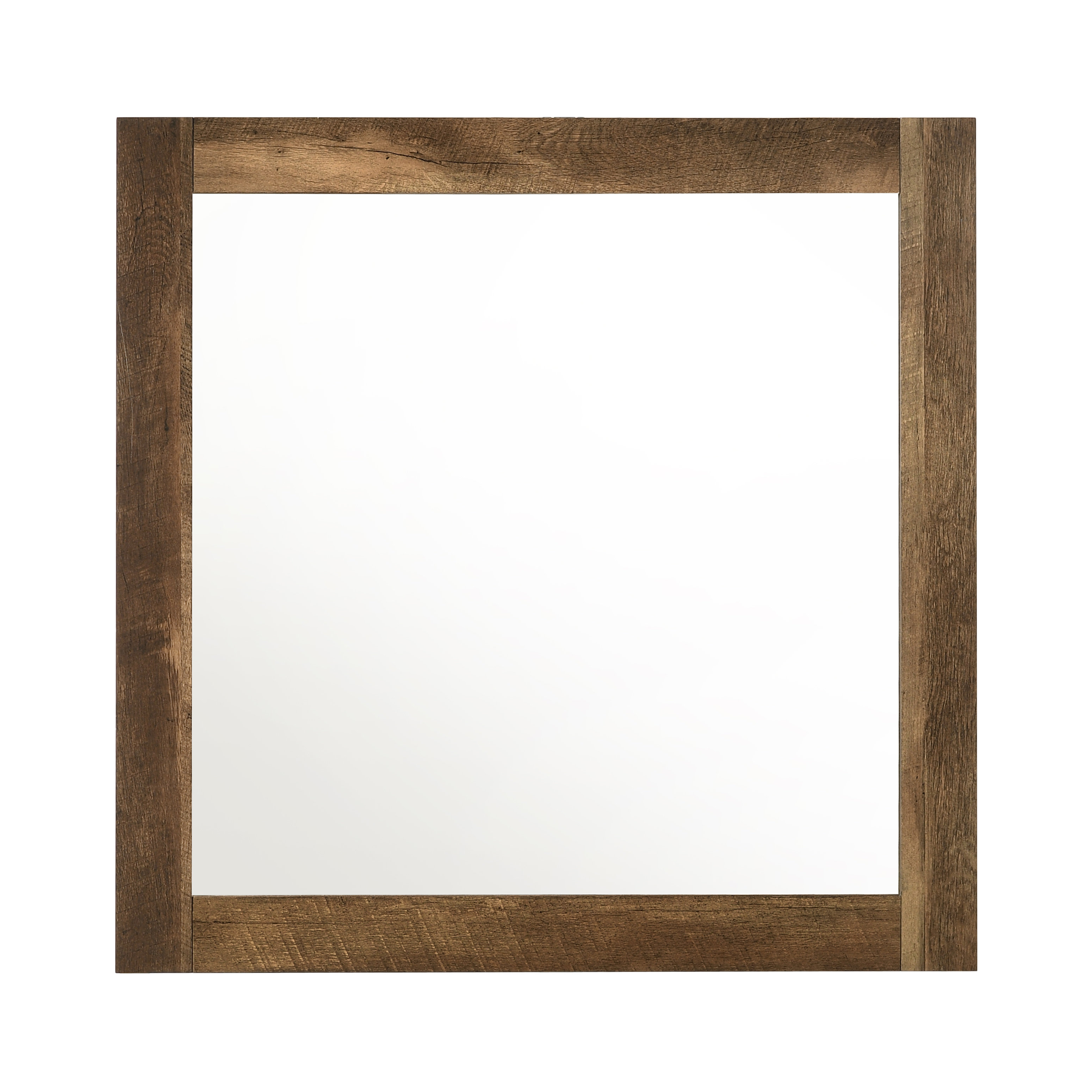 Millwood Pines Deniqua Solid + Manufactured Wood Square Dresser Mirror ...