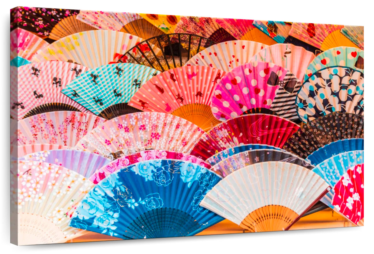 Bungalow Rose Kerner Pastel Silk Fans | Wayfair