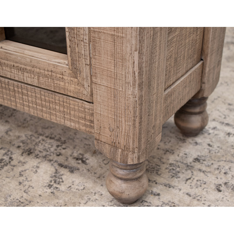 International Furniture Direct Natural Stone Dining Cabinet | Wayfair