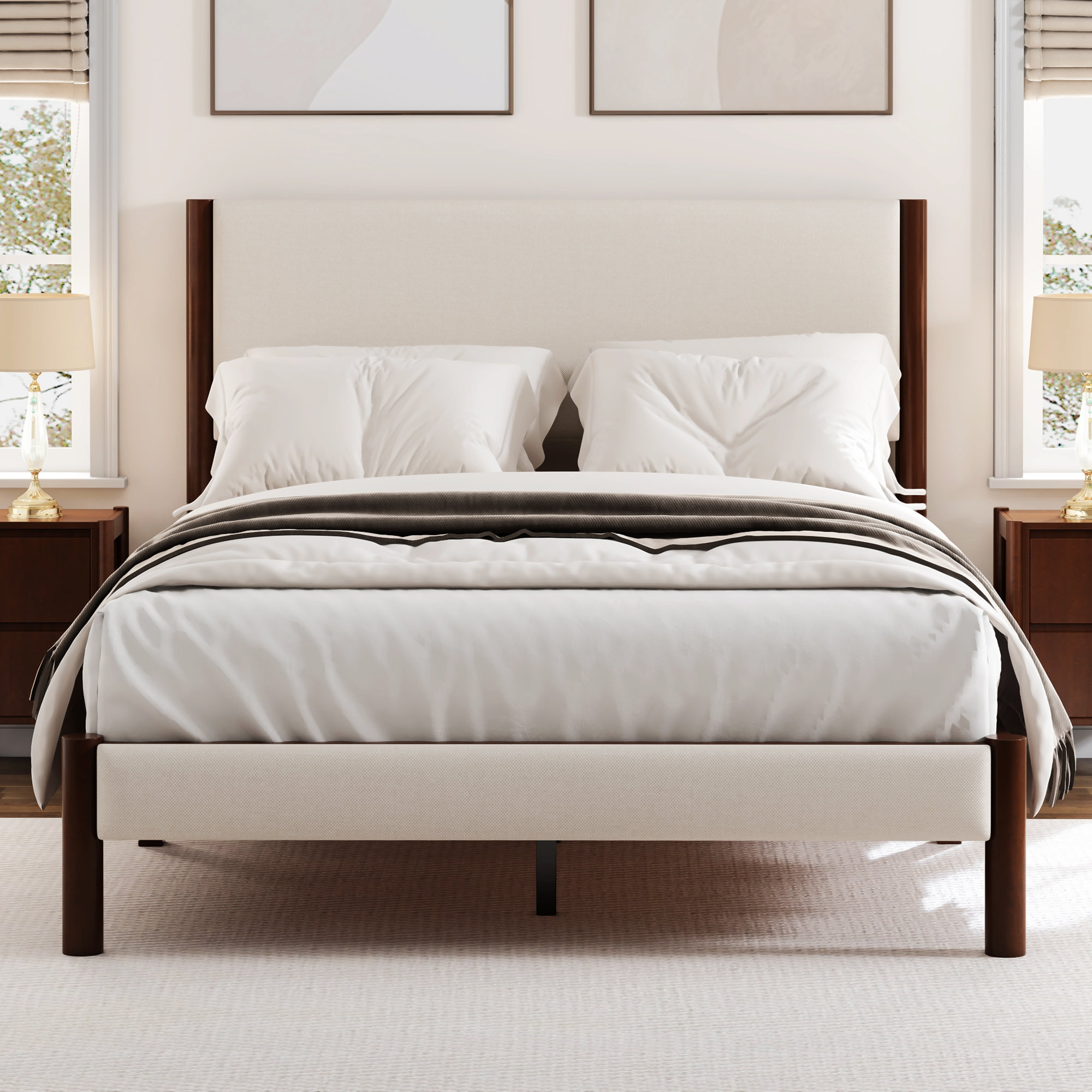 Latitude Run® Queen Platform Bed | Wayfair