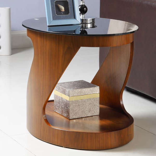 George Oliver Sunterra Side Table with Storage & Reviews | Wayfair.co.uk