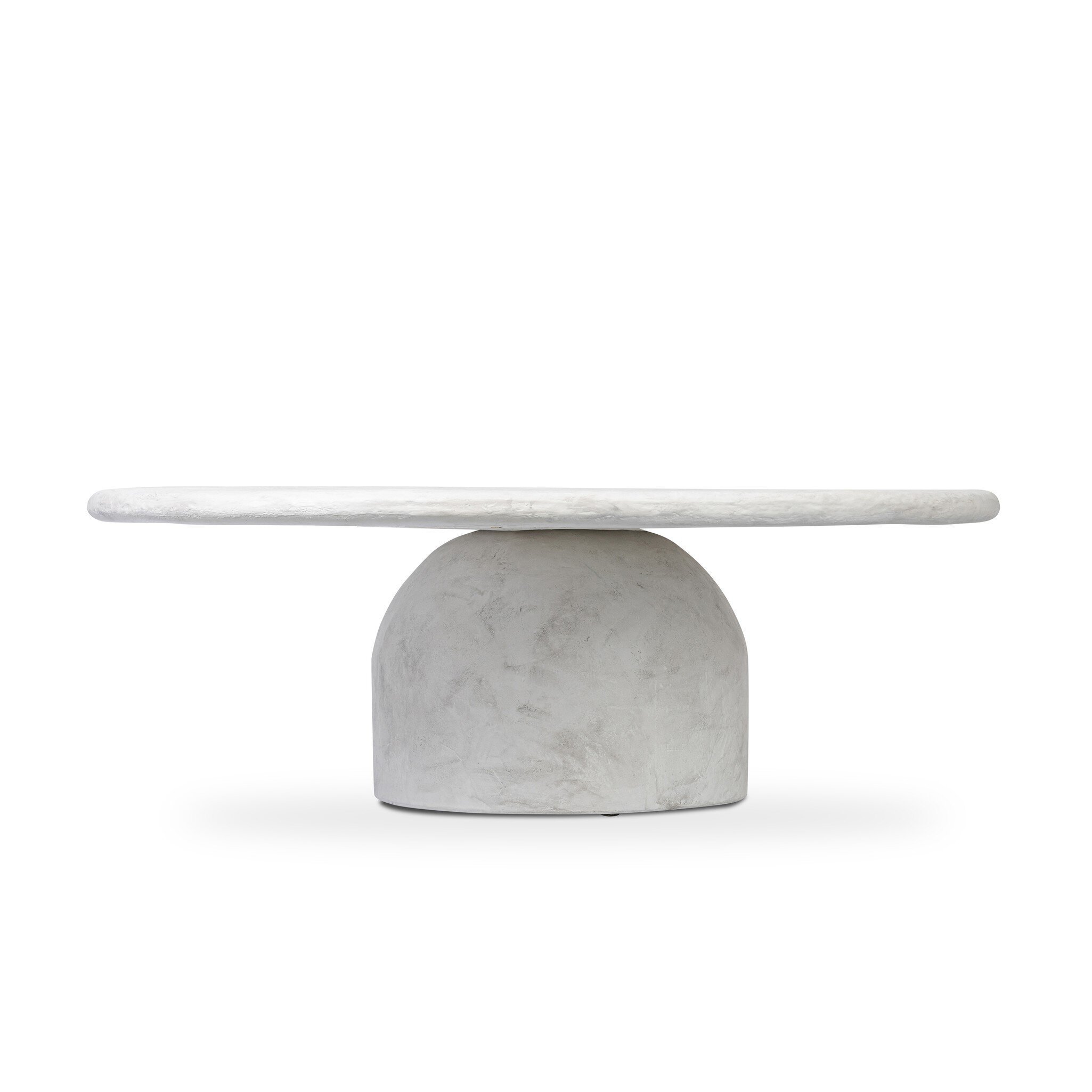 Joss & Main Freimut Coffee Table-Textured Lunar Concrete - Wayfair Canada