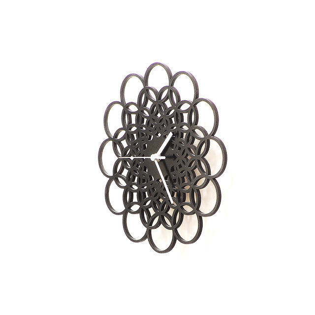 ONZENO Rings Manufactured Wood Wall Clock | Wayfair.co.uk