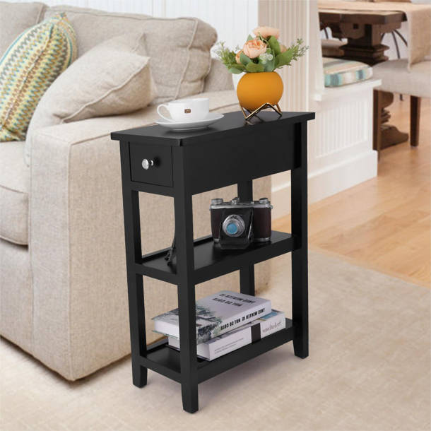 Longshore Tides Mooneyham Tray Top End Table with Storage & Reviews ...