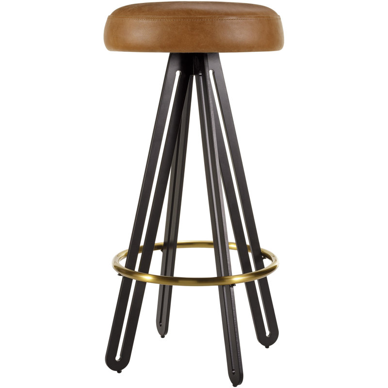 Surya Oberon OBE-001 28"H X 15"W X 15"D Bar Stool | Perigold
