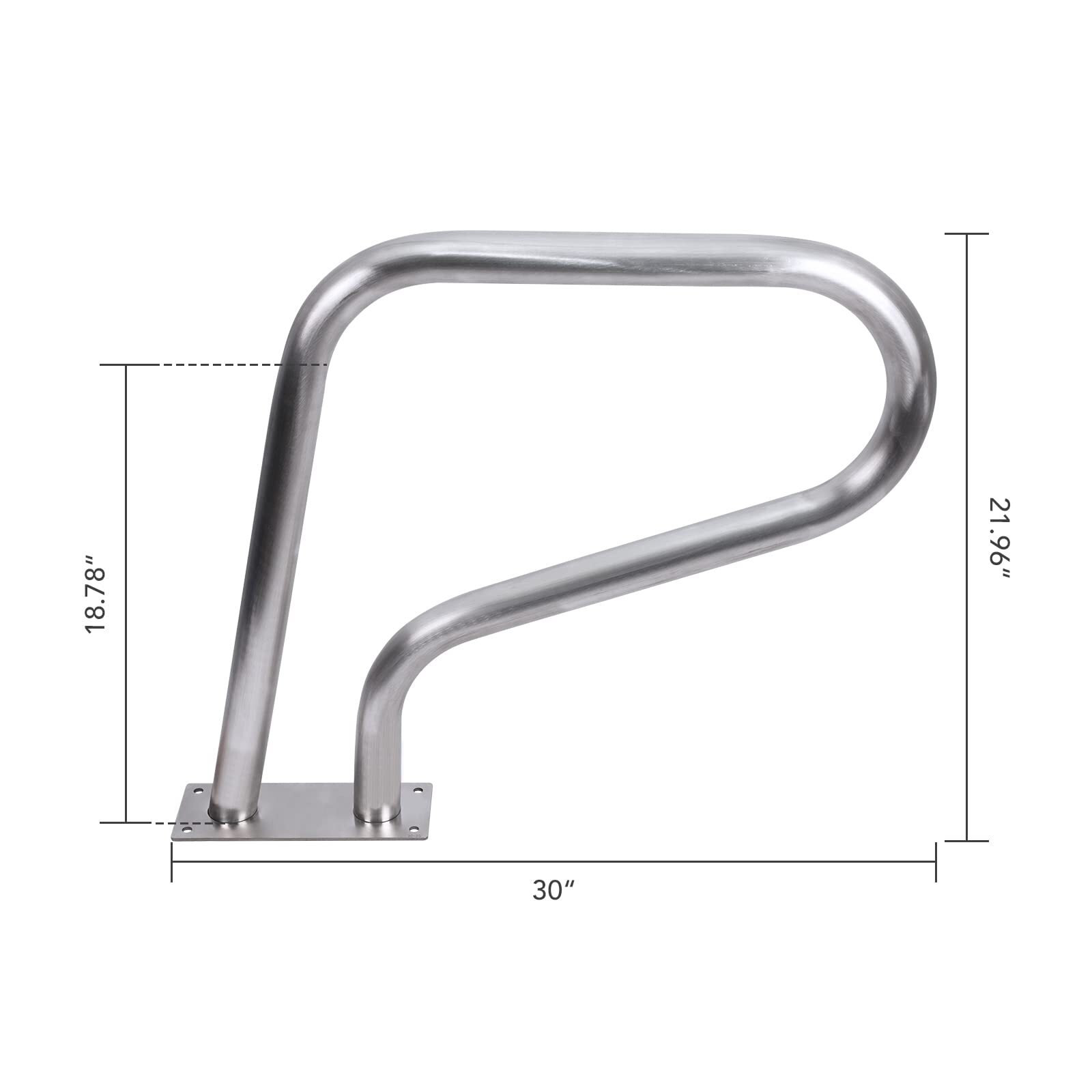 babevy 304 Stainless Steel Pool Handrail, 250 LBS Load Capacity | Wayfair