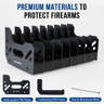 Drillpro Foam Pistol Rack Handgun Holder for Gun Safe Gun Cabinet ...