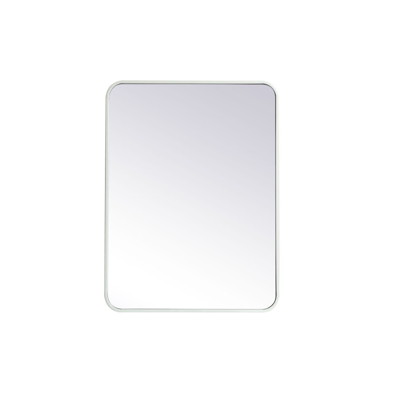 RE/FINE™ Sabine Metal Rounded Rectangle Wall Mirror & Reviews | Wayfair