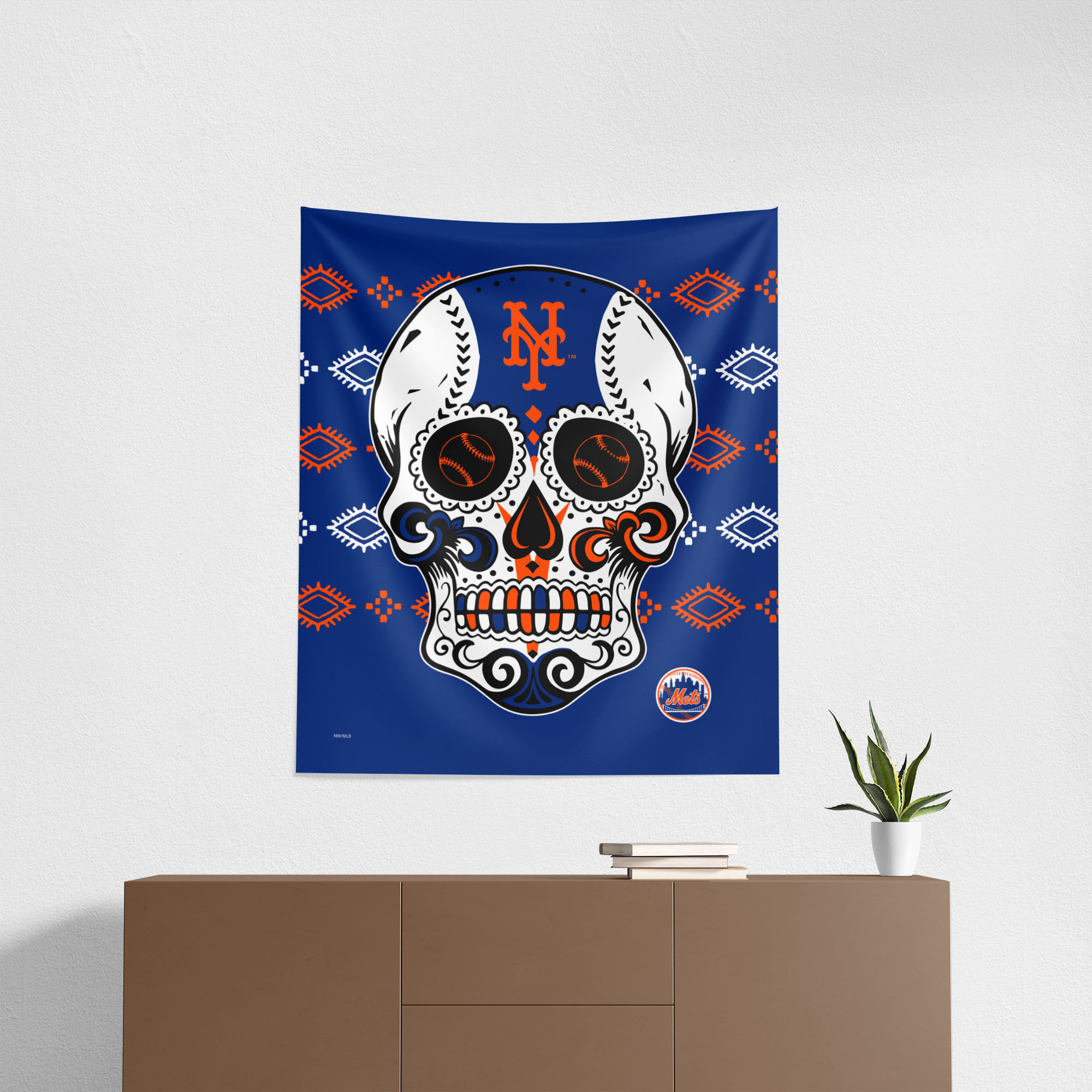 Northwest Mets Candy Skull Wall Décor | Wayfair