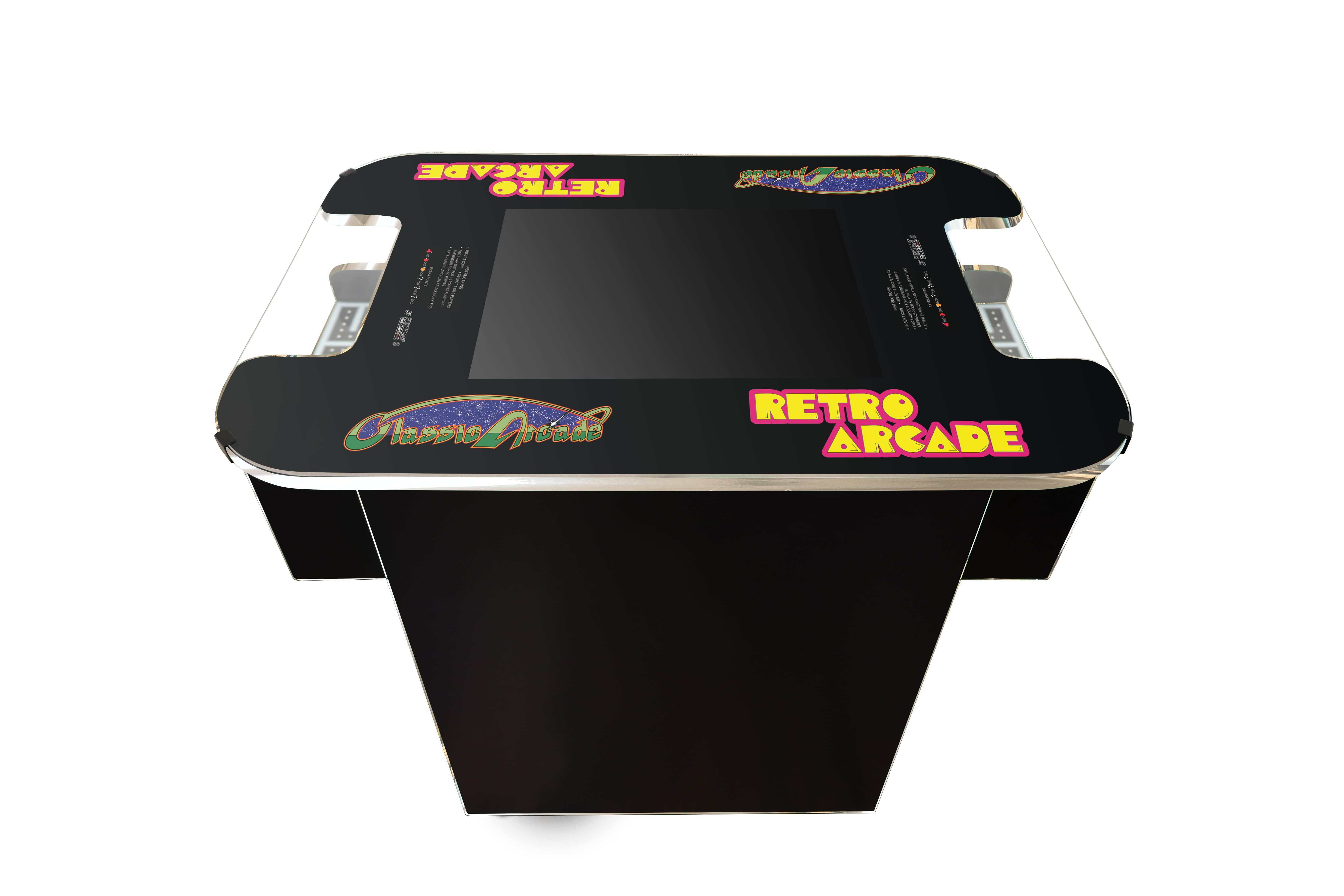 Suncoast Arcade Cocktail Arcade Machine with 19" Monitor and 60 Retro ...