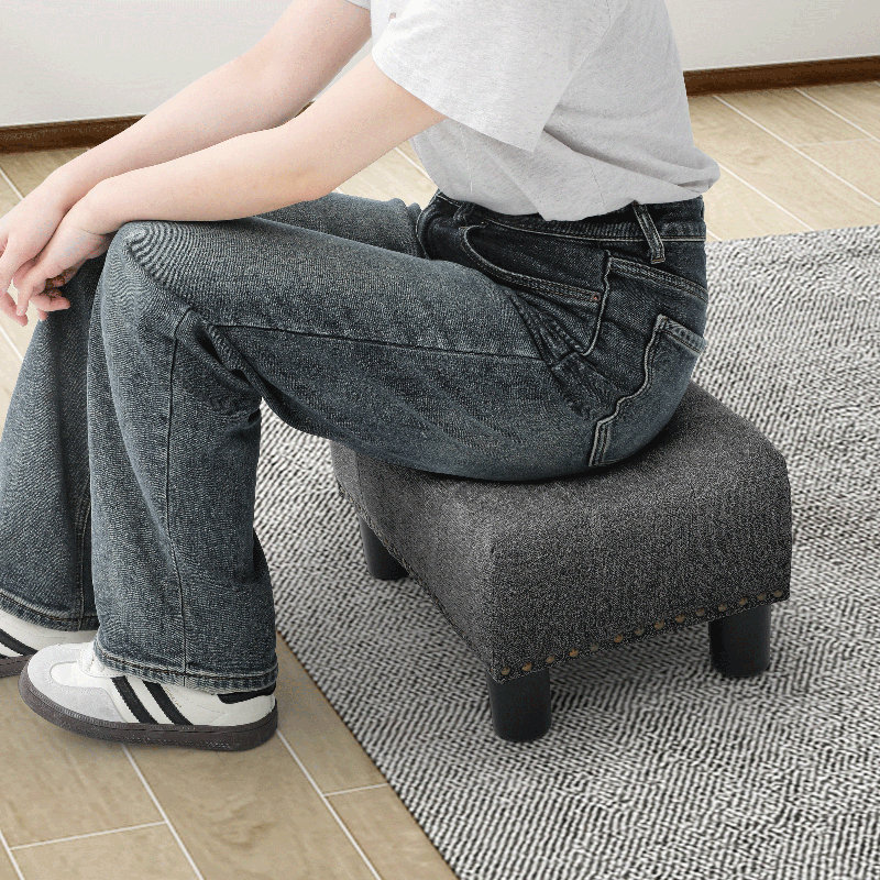 Winston Porter Dharmshila Upholstered Ottoman Bench, Button Tufted ...