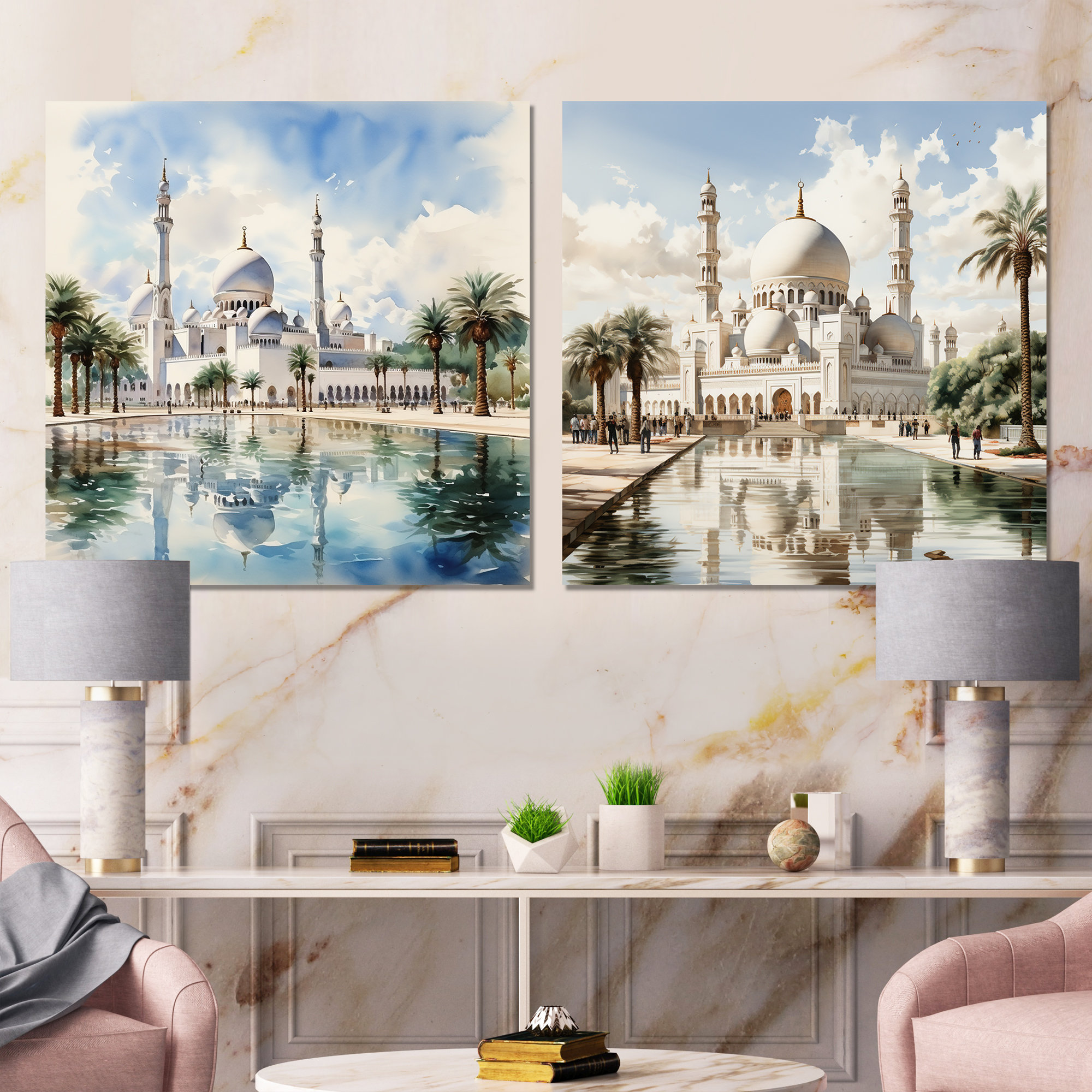 Winston Porter White Emirates Elegance Sheikh Zayed Mosque I - Islam ...