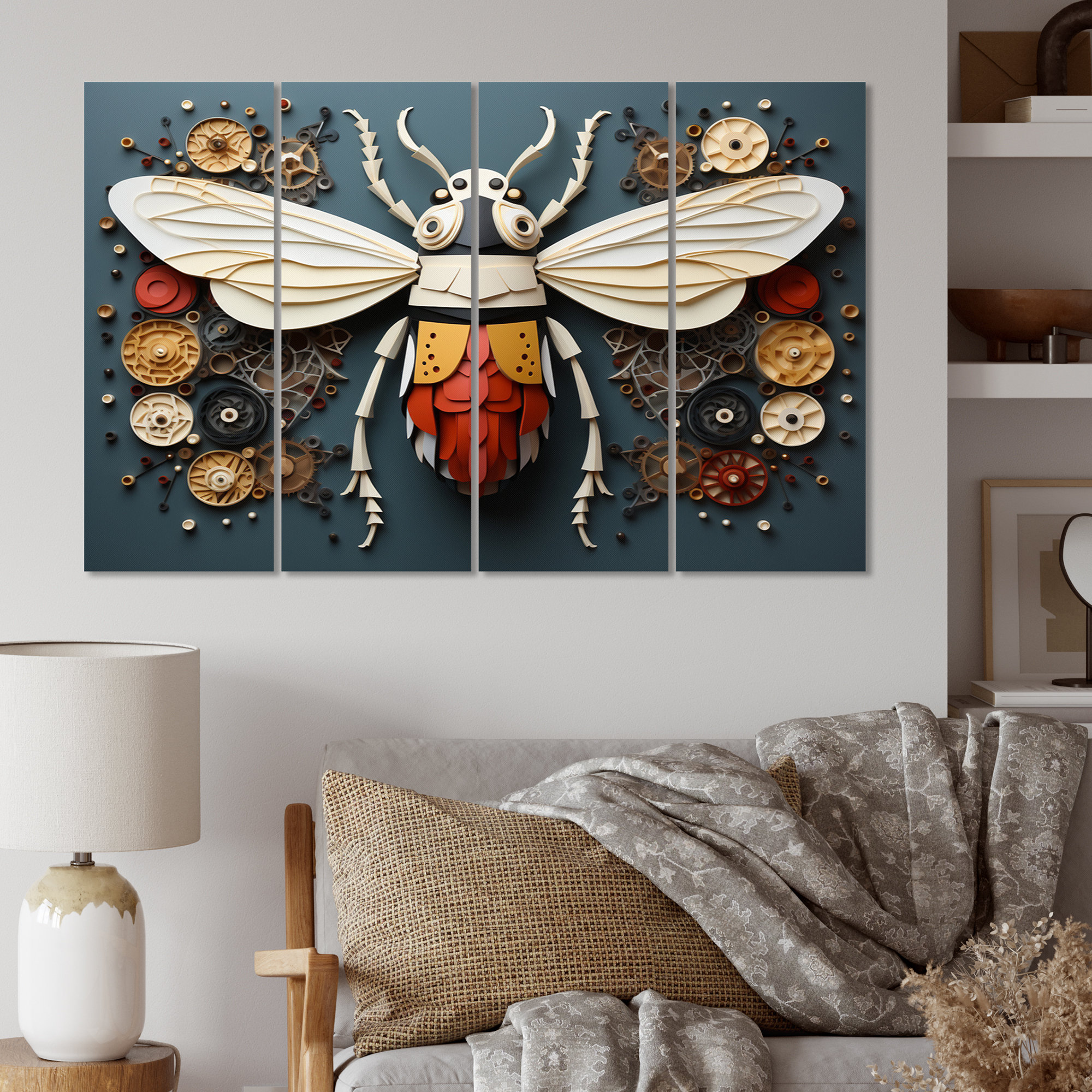 Gracie Oaks Insects Bugs Tiny Wonders I - Animals Canvas Prints - 4 ...