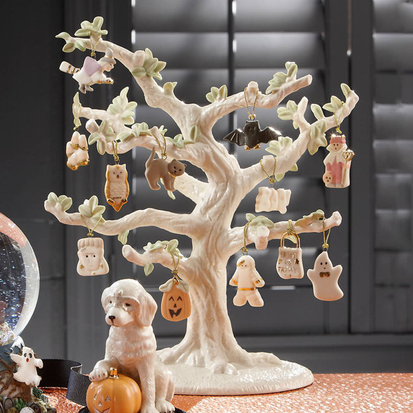 Lenox ORNAMENT TREES 12 Piece Trick or Treat Ornament Set & Reviews ...