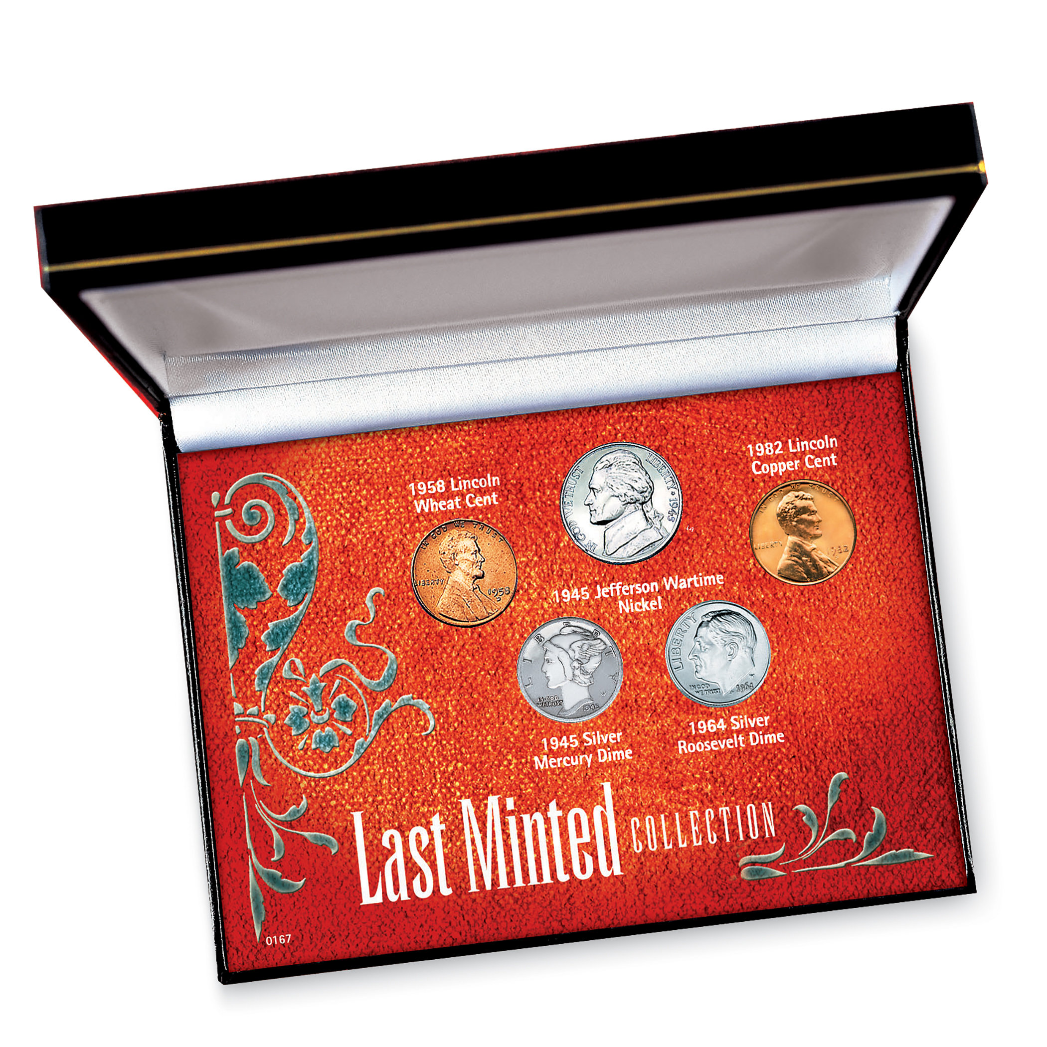 Lark Manor Collectible Last Minted 5-Piece Coin Set in Display Case ...