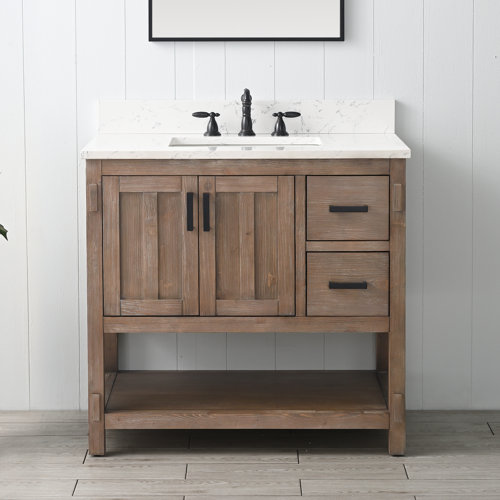 Wayfair | 36 Inch Brown Bathroom Vanities You'll Love in 2023