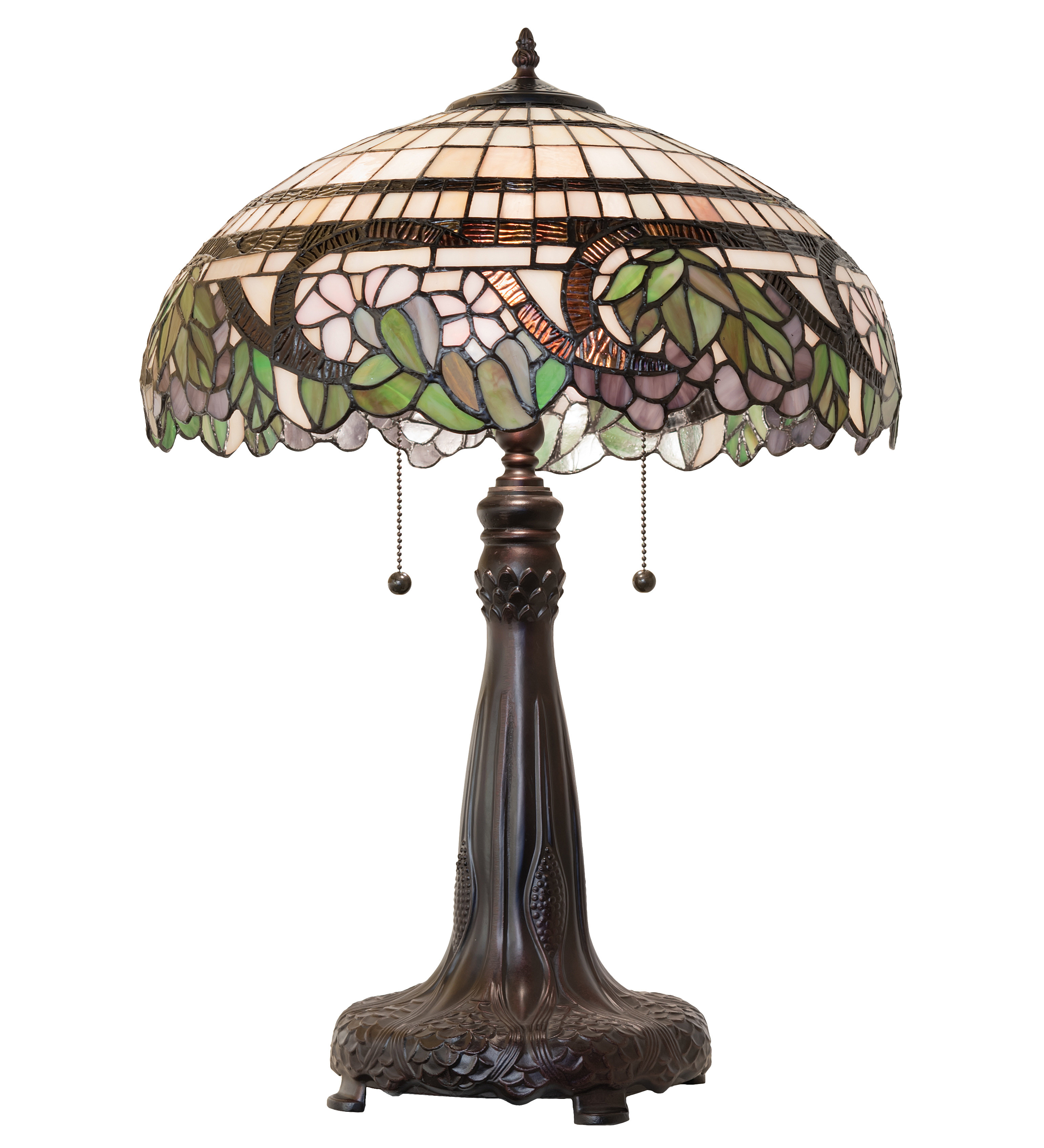 Meyda Lighting Handel Grapevine 26" Metal Table Lamp | Wayfair