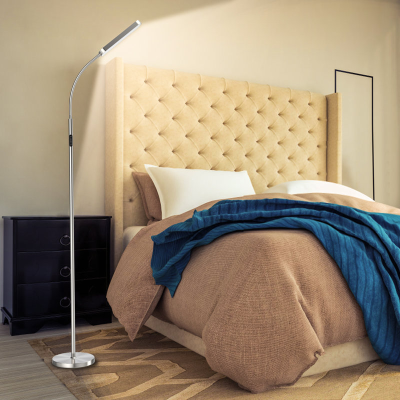 Latitude Run® Tanieka 68.7" LED Standing Task/Reading Floor Lamp with ...