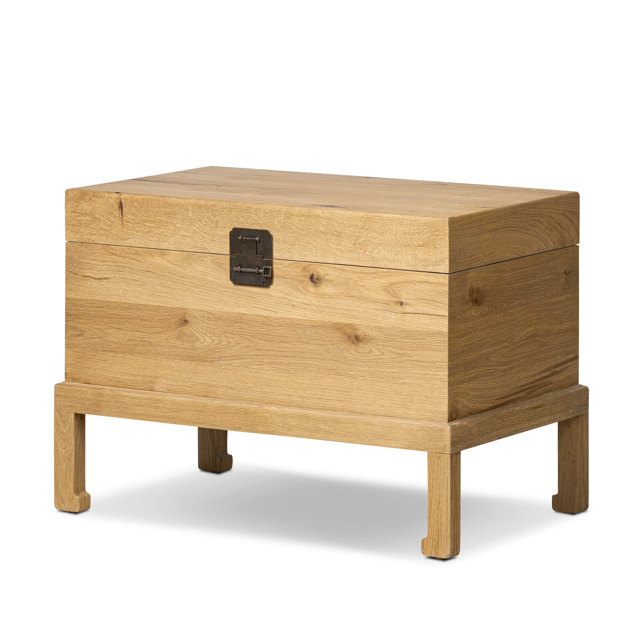 Four Hands Alister Trunk-Light Toasted Oak Veneer | Perigold
