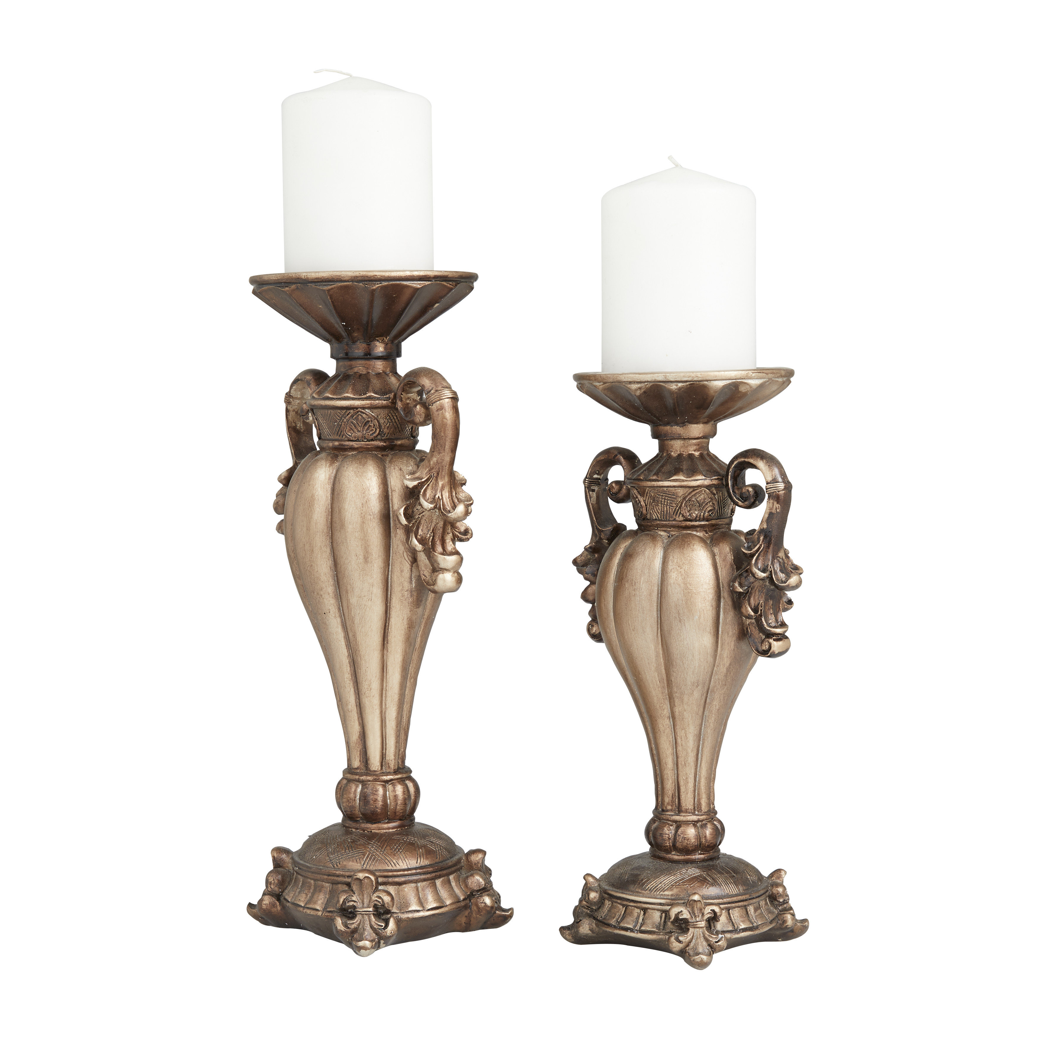 Astoria Grand 2 Piece Stone Tabletop Candlestick Set & Reviews ...