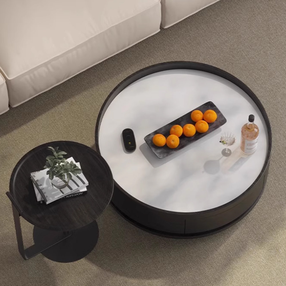 Wu's StylishVault Simple design sense coffee table combination ...