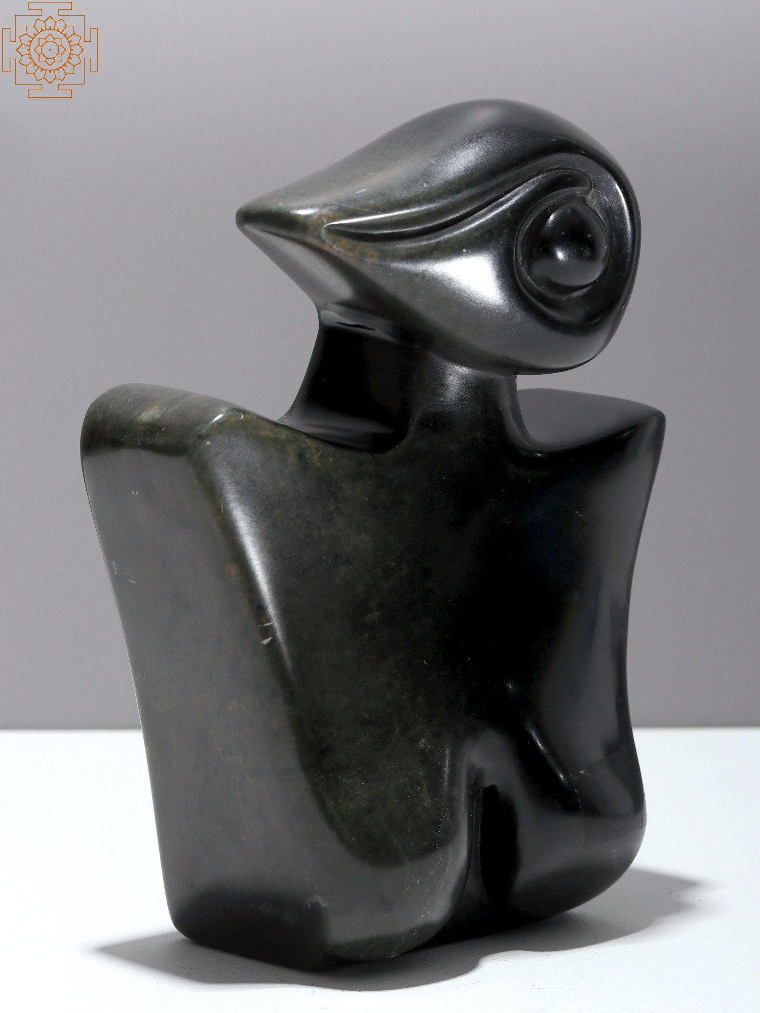 Wildon Home® Navroop Decor Black Stone Garden Statue | Wayfair