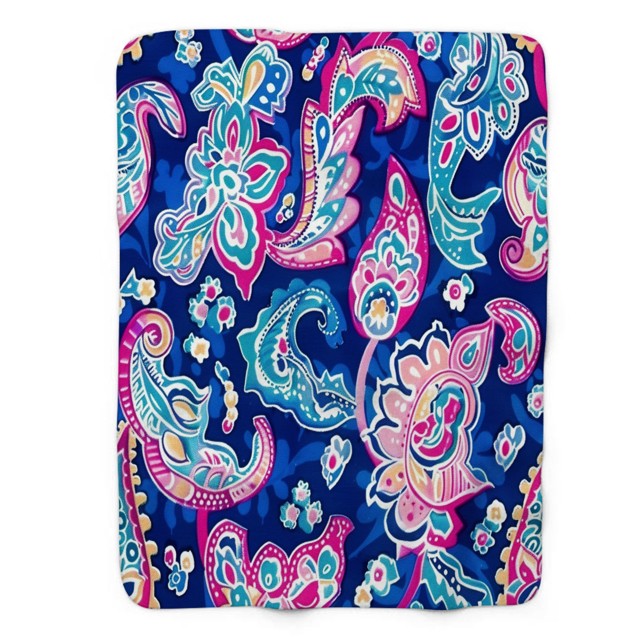 MentionedYou Preppy Western Style - 1 Piece Premium Sherpa Blanket ...