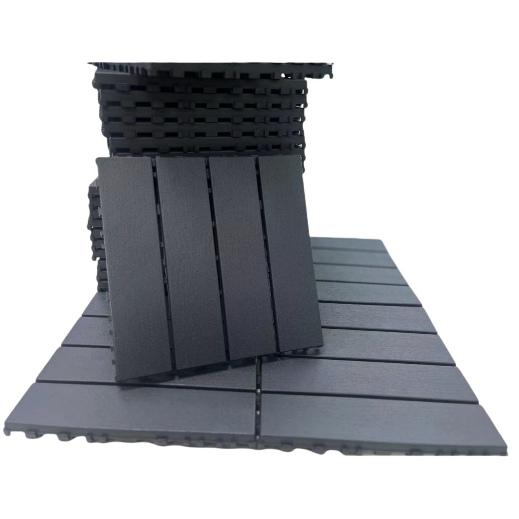 iYofe 12'' L x 12'' W Plastic Interlocking Deck Tile | Wayfair