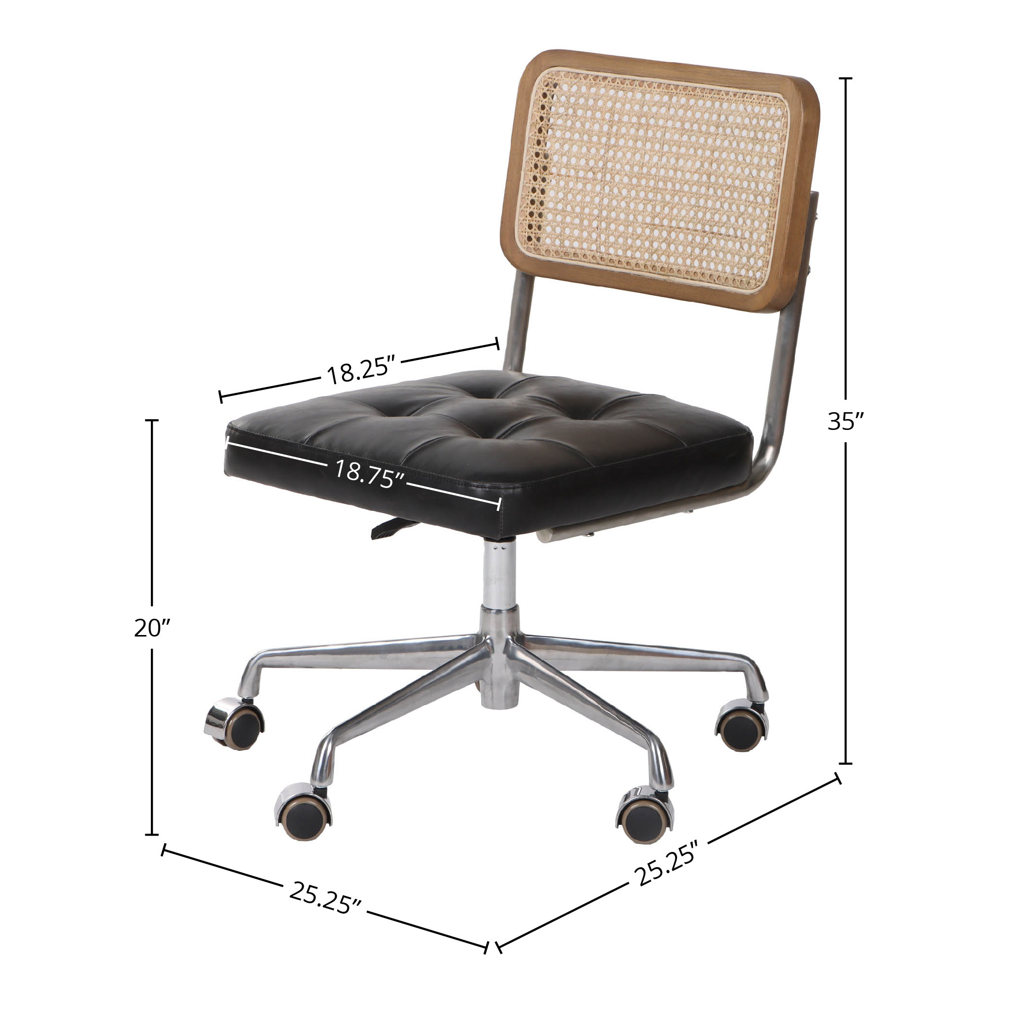 Bayou Breeze Arlet Task Chair | Wayfair