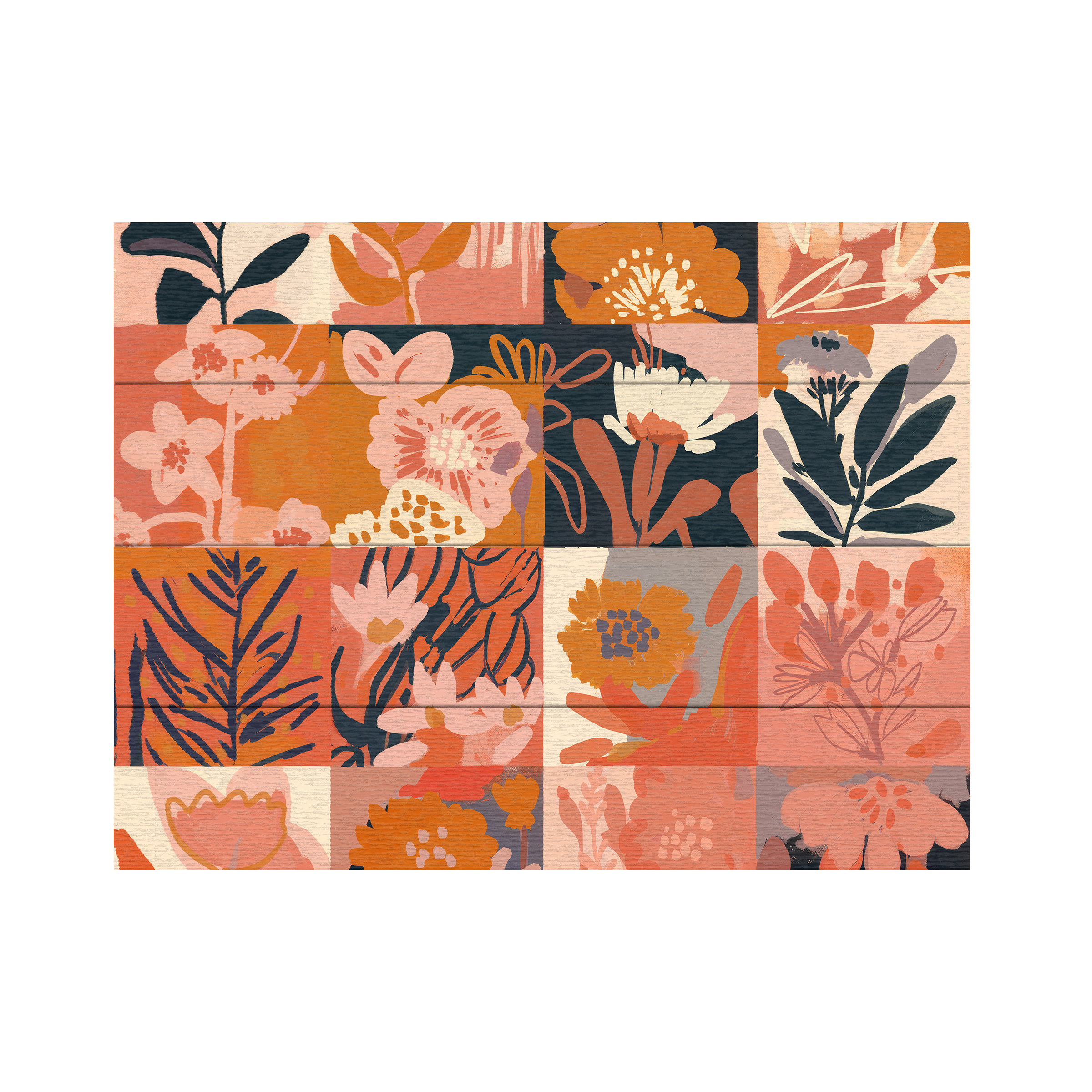 Ebern Designs Treechild Flower Memory Wood Slat Art - Wayfair Canada